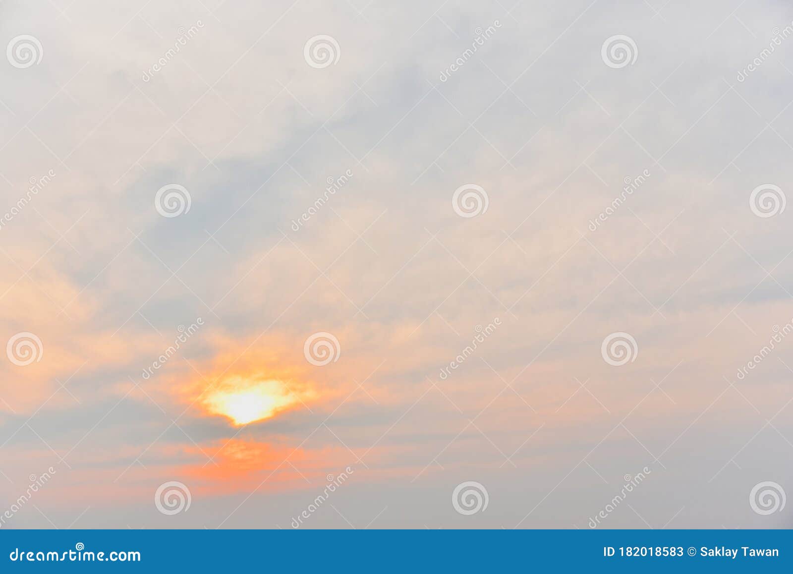 Sunset Sky for Texture Background Stock Image - Image of cloud, orange ...