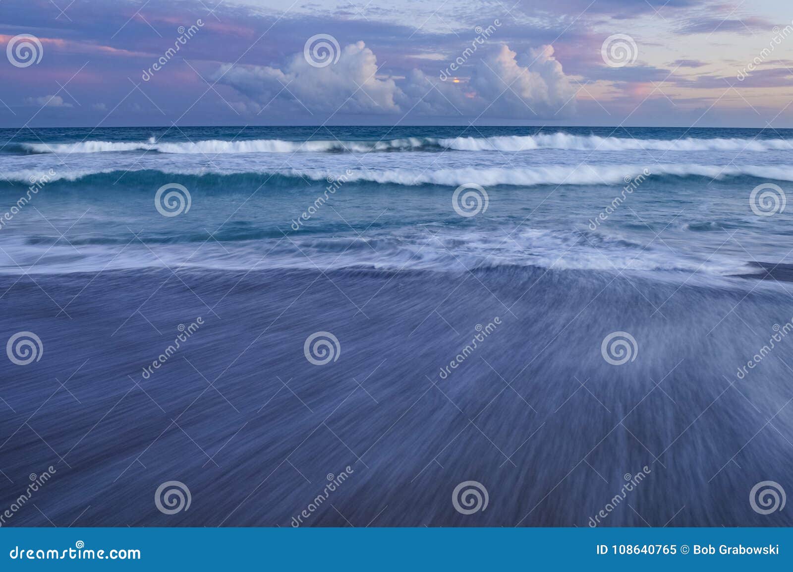Sunset At The Southern Outer Banks Emerald Isle North Carolina Stock Image Image Of Atlantic
