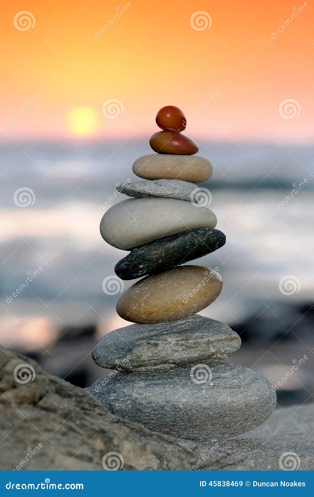 Sunset Stone Pile stock image. Image of outdoors, pile - 45838469