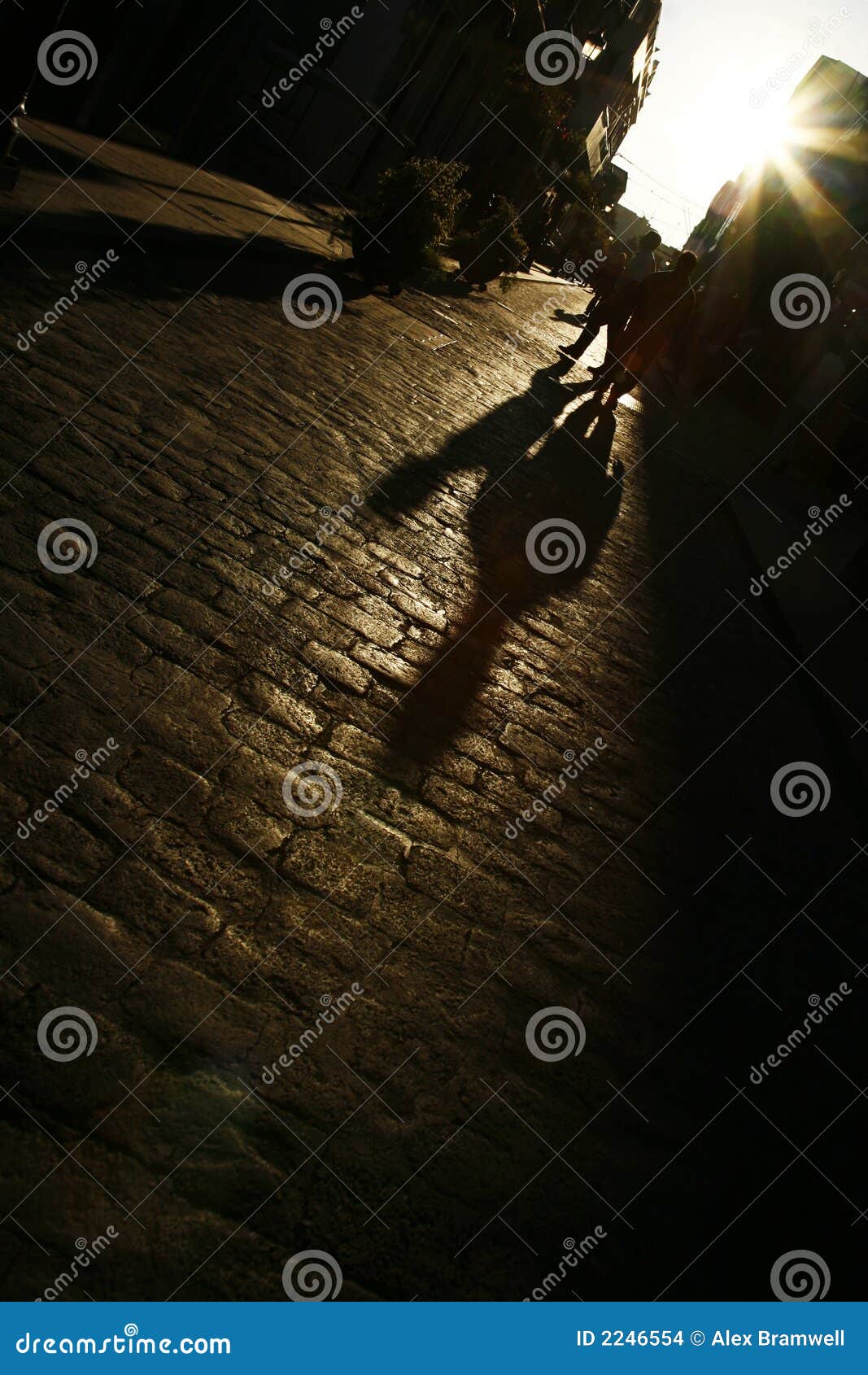 Sunset Street View stock photo. Image of outdoor, sunset - 2246554