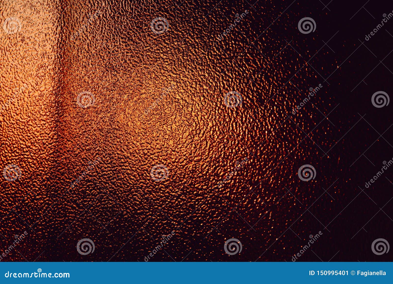 Sunset Sun Behind Grainy Glass. Indoor Stock Image - Image of light ...