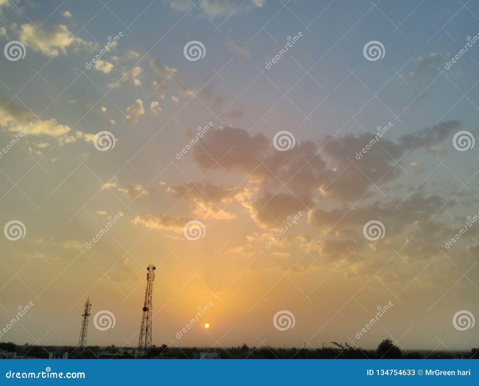 Sunset stock image. Image of good, sunset, sweety, looking - 134754633