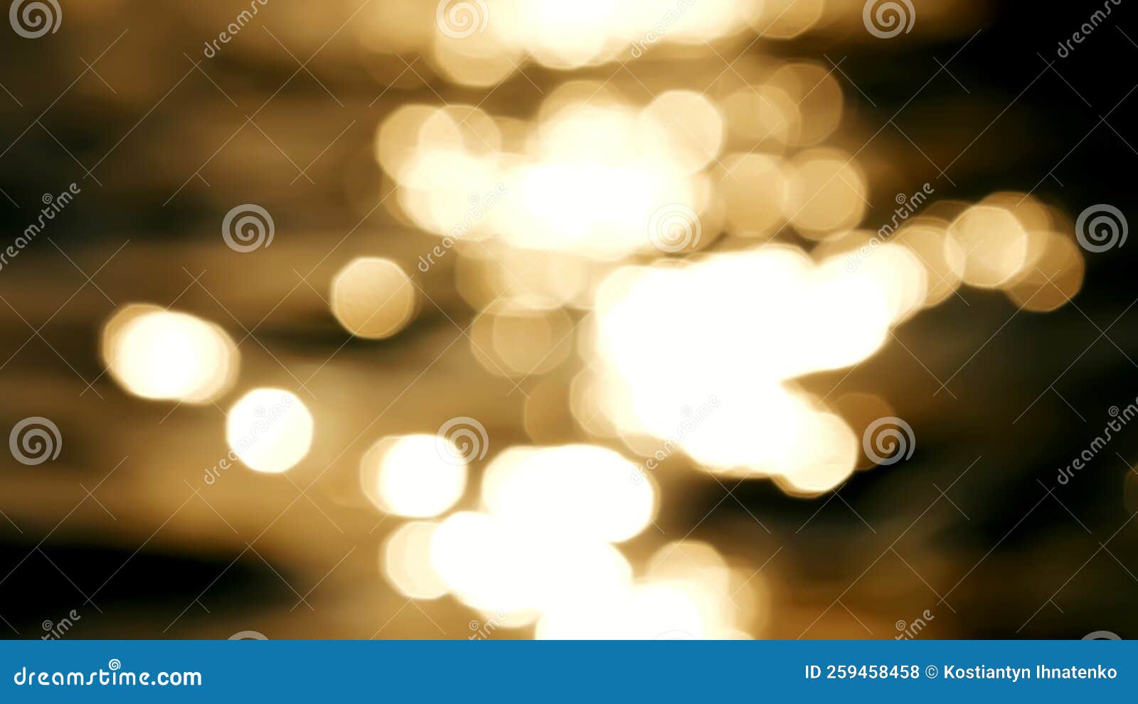 At Sunset, the Sun S Rays are Reflected on the Surface of the Water ...