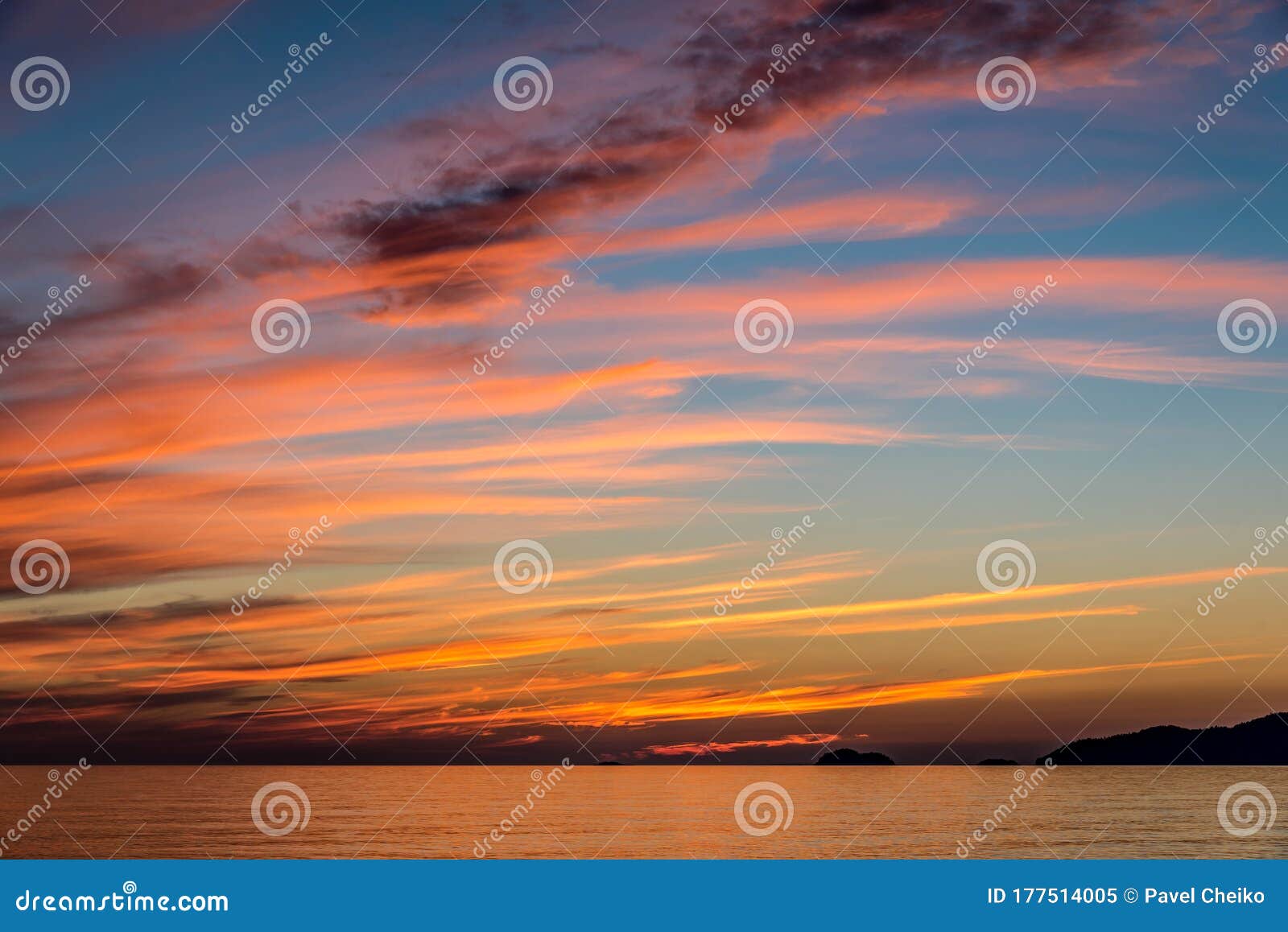 Sunset on Superior Lake stock image. Image of view, sunset - 177514005