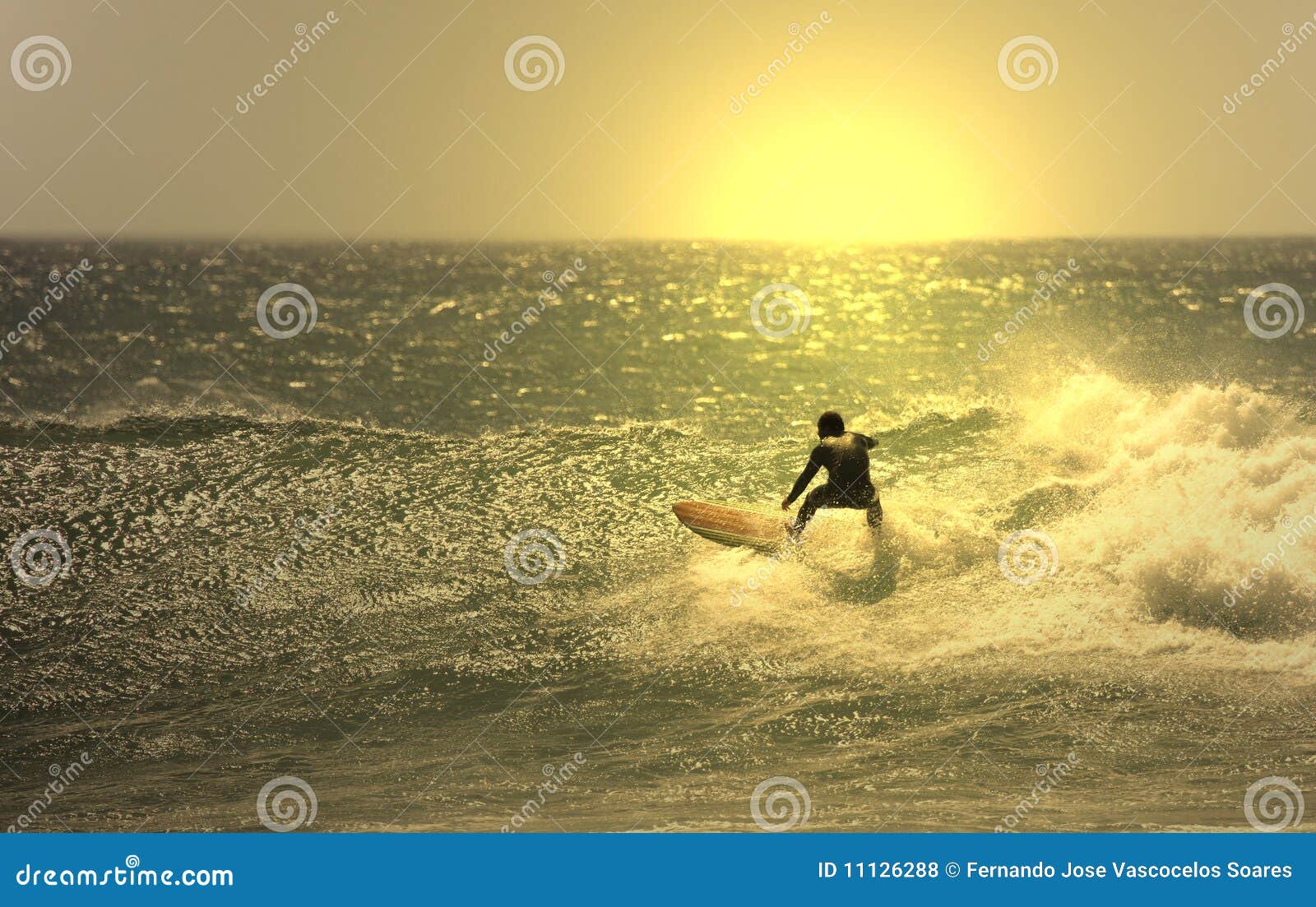 Sunset surf stock photo. Image of break, extreme, bold - 11126288