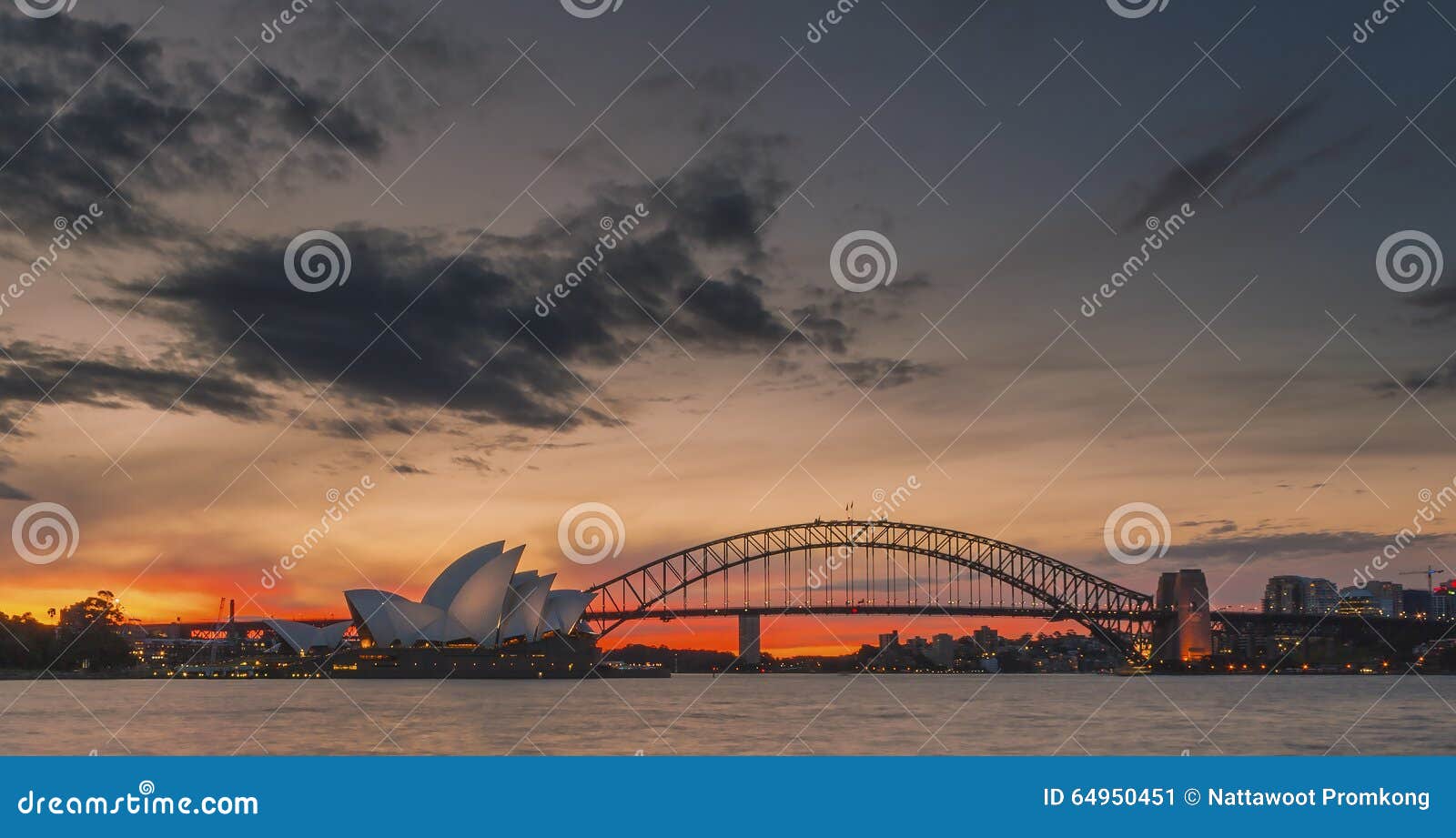 Sunset at sydney harbour editorial photo. Image of house - 64950451