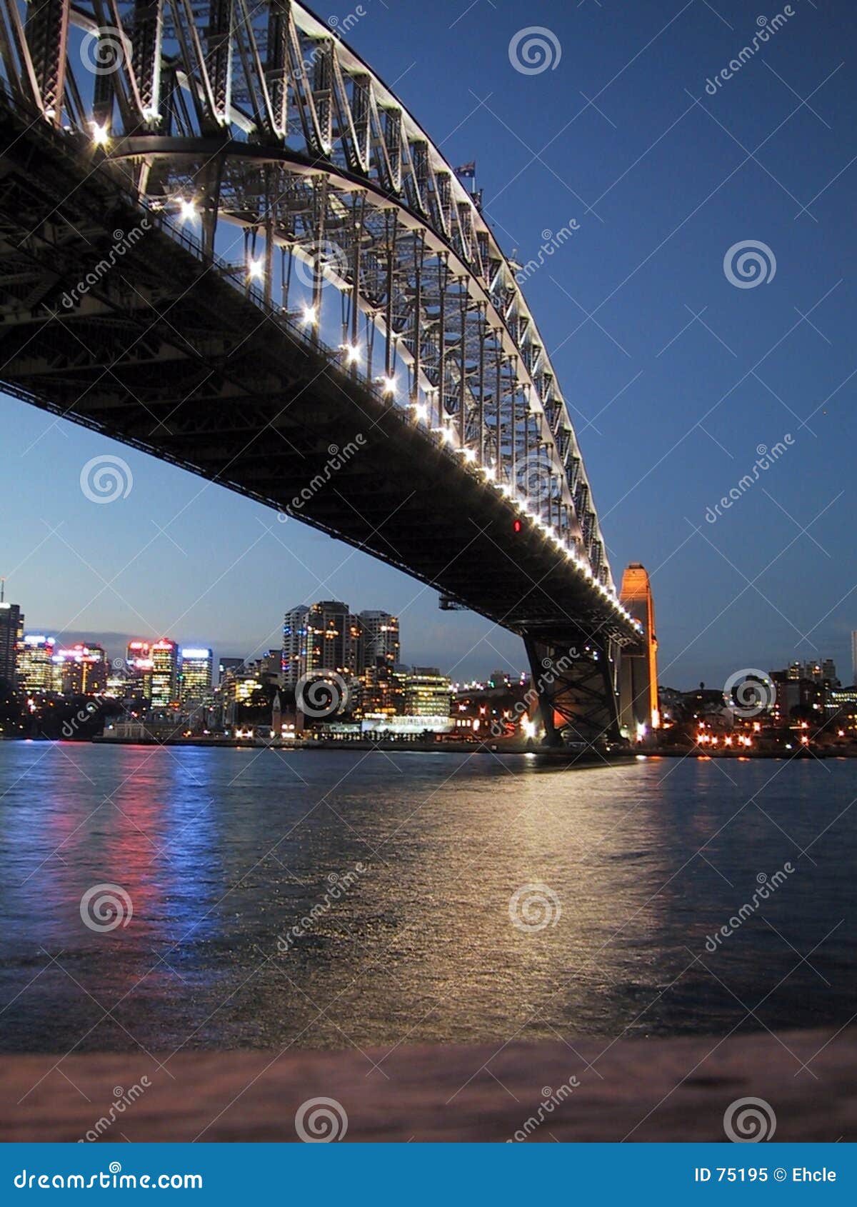 Sunset Sydney Harbour Bridge Stock Image - Image of harbour, april: 75195
