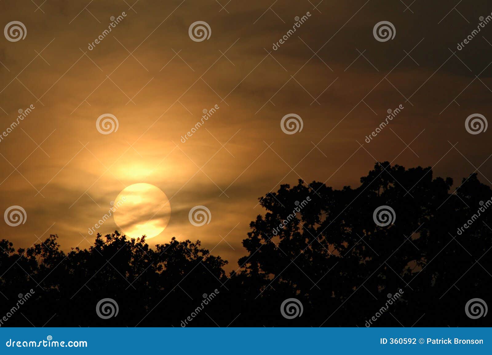 Sunset in Texas stock photo. Image of texas, sundown, clouds - 360592