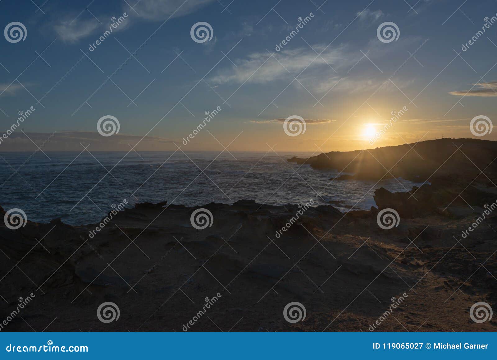 Sunset Thunder Point stock image. Image of twilight - 119065027