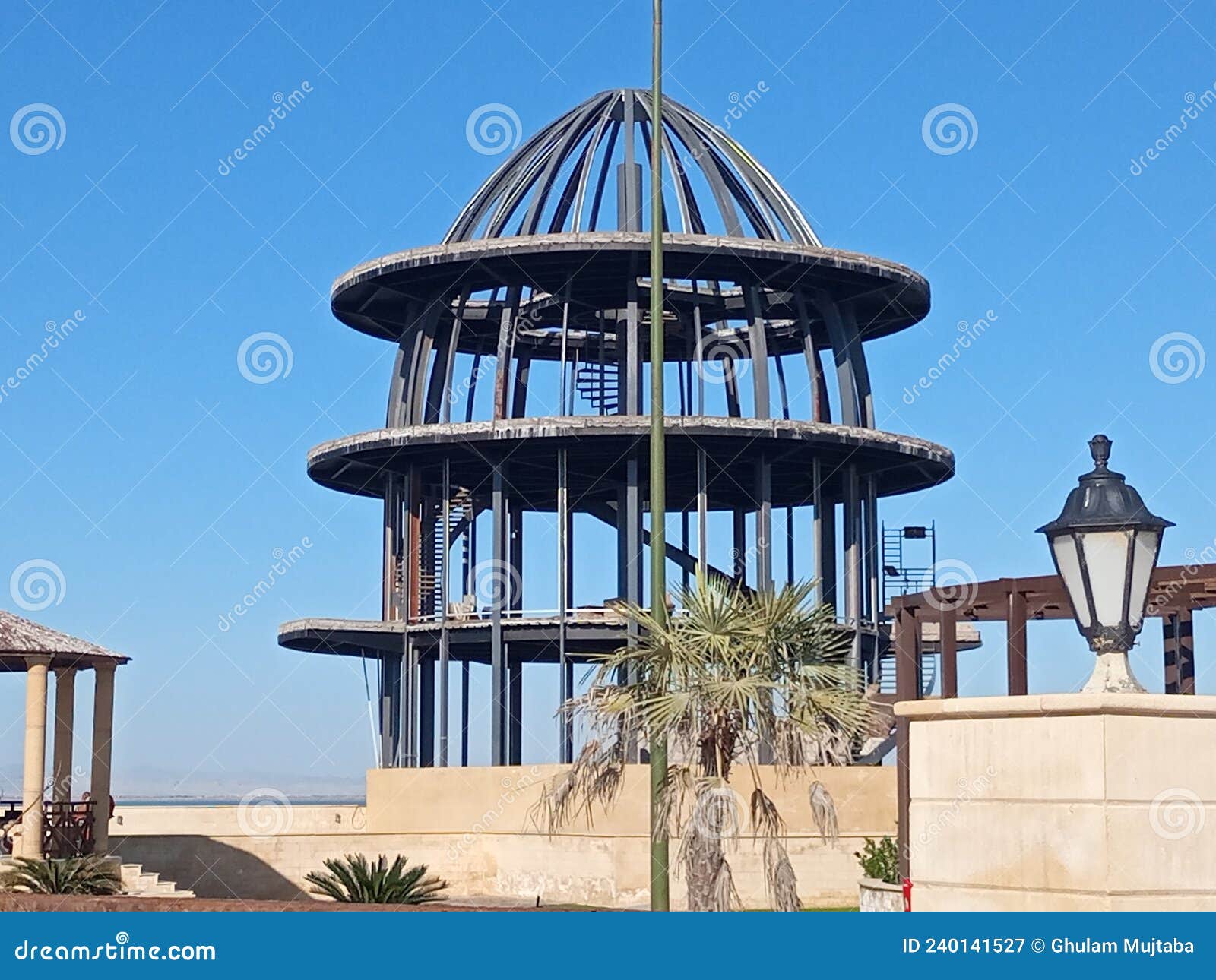 Sunset tower stock image. Image of tower, balochistan - 240141527