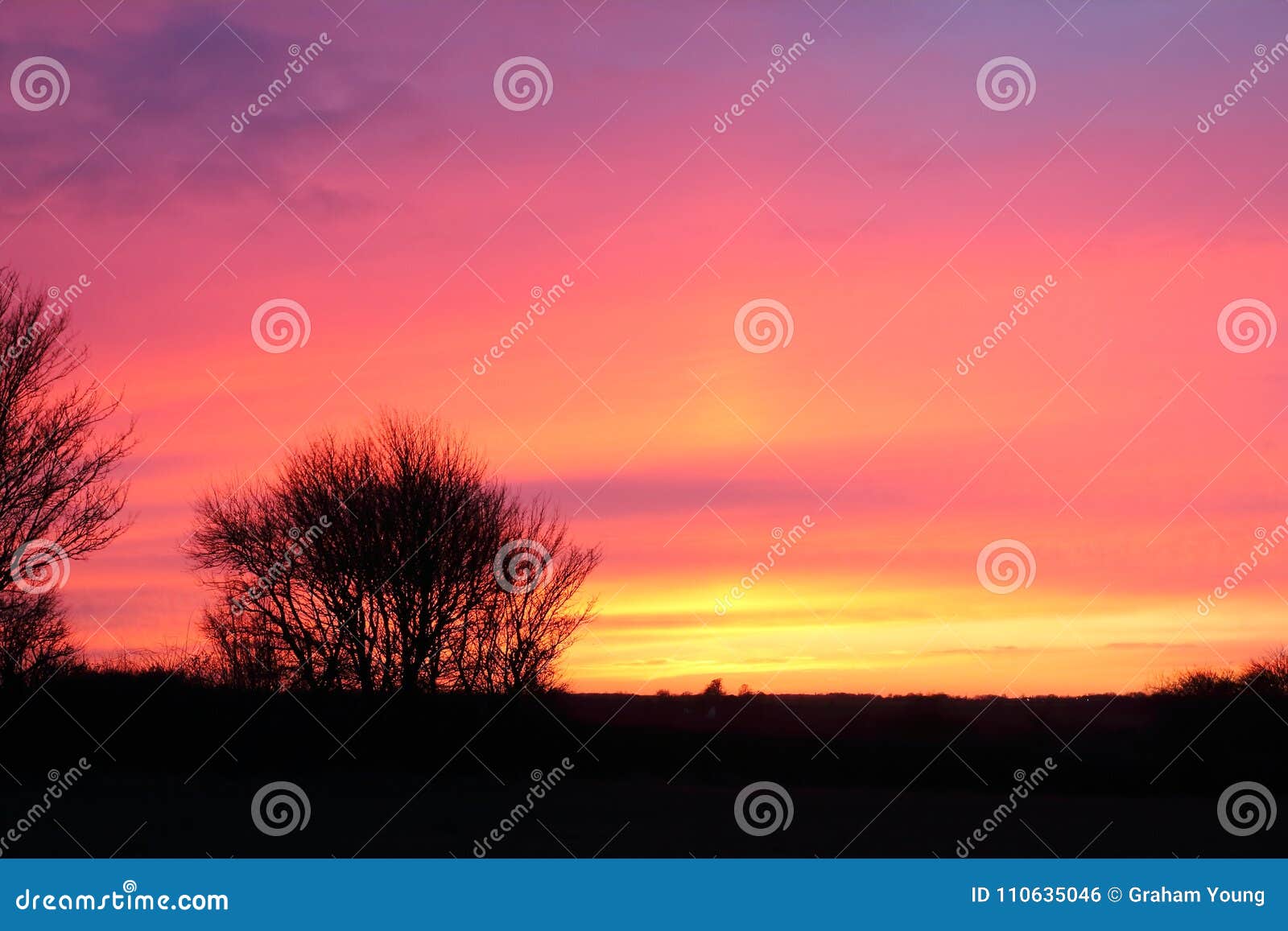 Sunset suffolk stock photo. Image of dramatic, sunset - 110635046