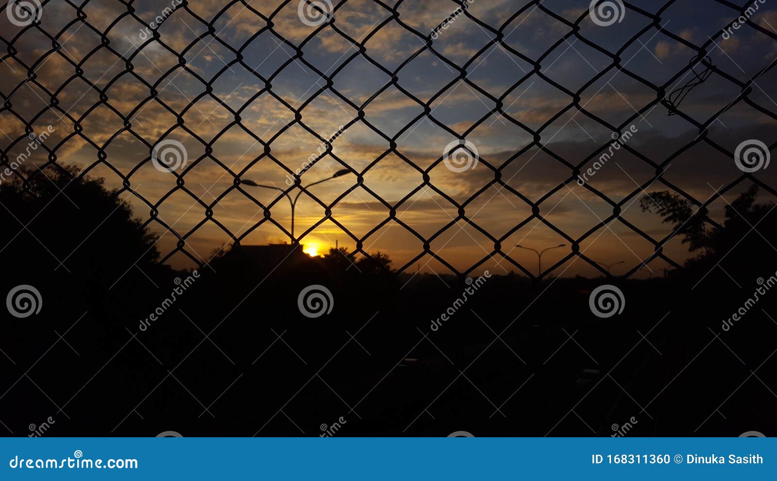 Sunset View in Army Camp stock photo. Image of sunset - 168311360