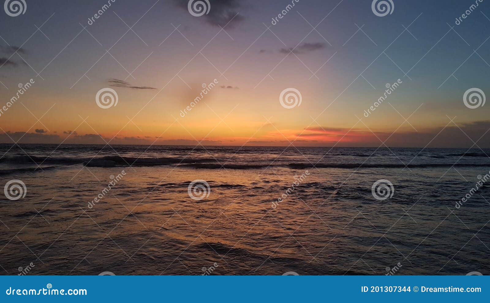 Sunset View in Berawa Beach, Bali Stock Photo - Image of sunrise, ocean ...
