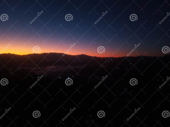 Sunset view stock image. Image of dawn, night, sunset - 324593875