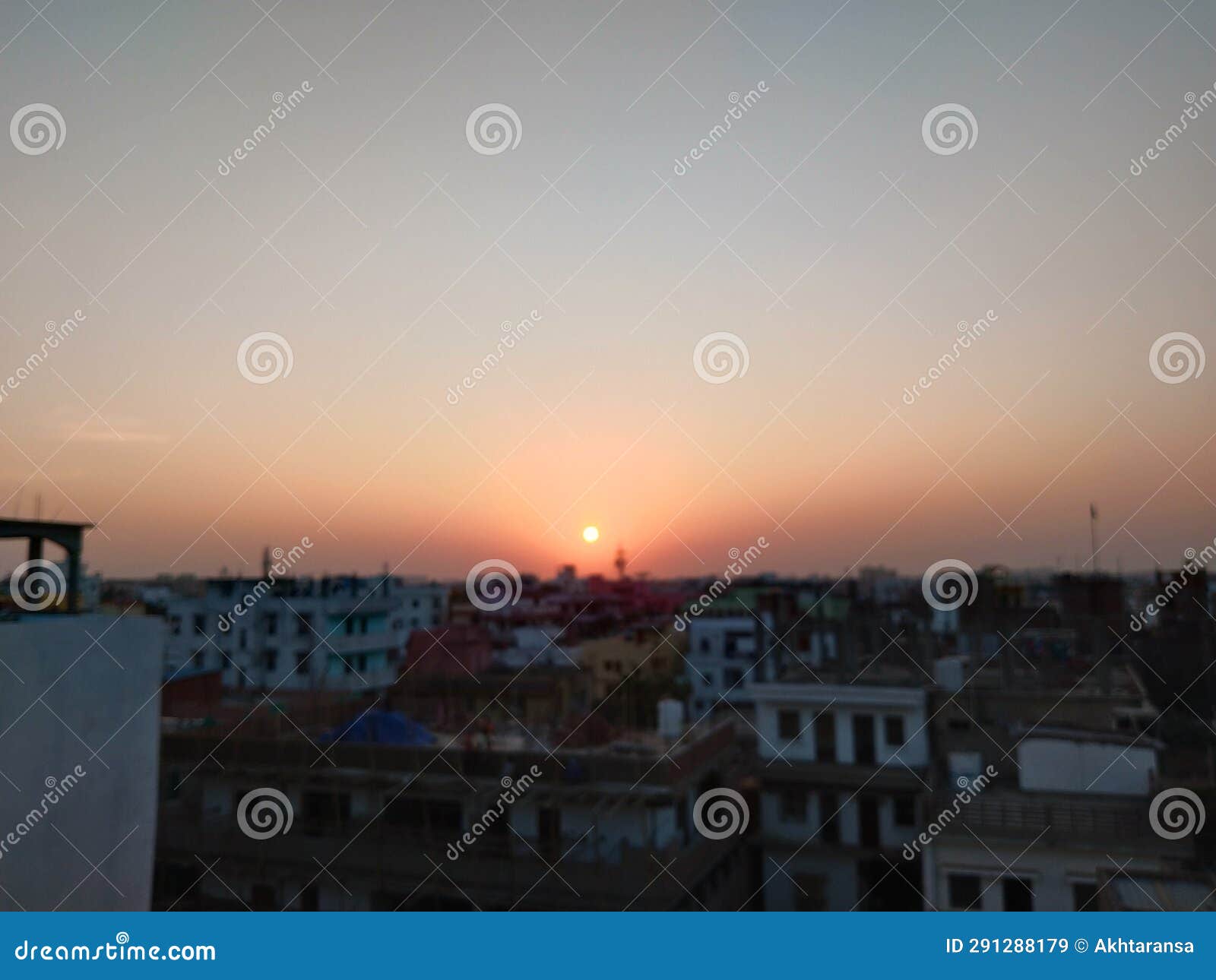 Sunset View of Patna City India Stock Image - Image of white, asian ...