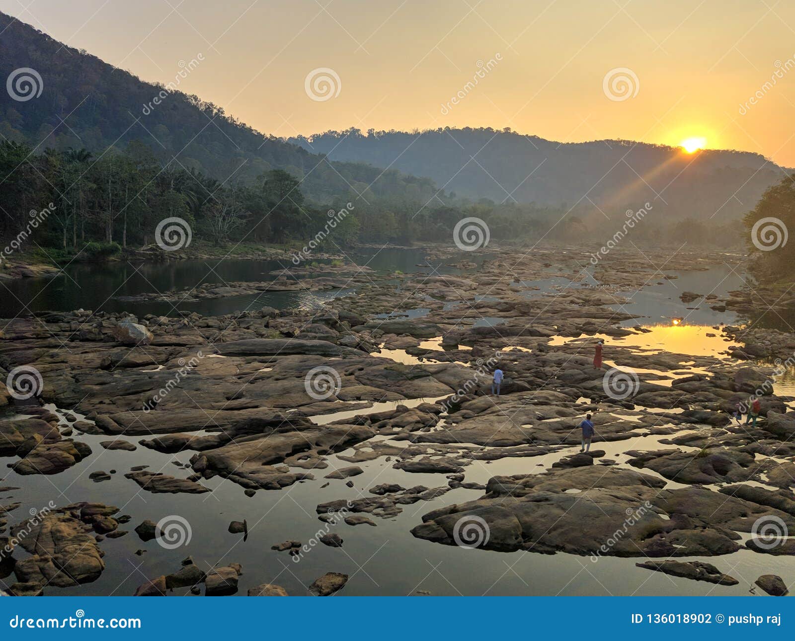 Sunset view point stock photo. Image of nature, unforgettable - 136018902