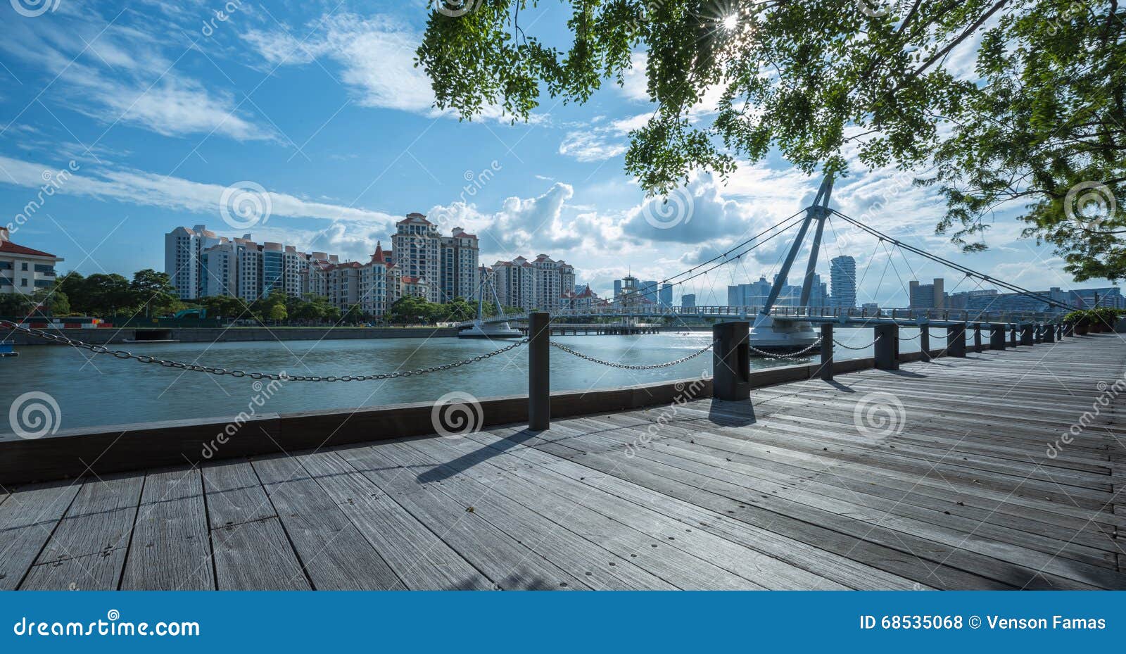 Sunset View at Tanjong Rhu stock photo. Image of lakeside - 68535068