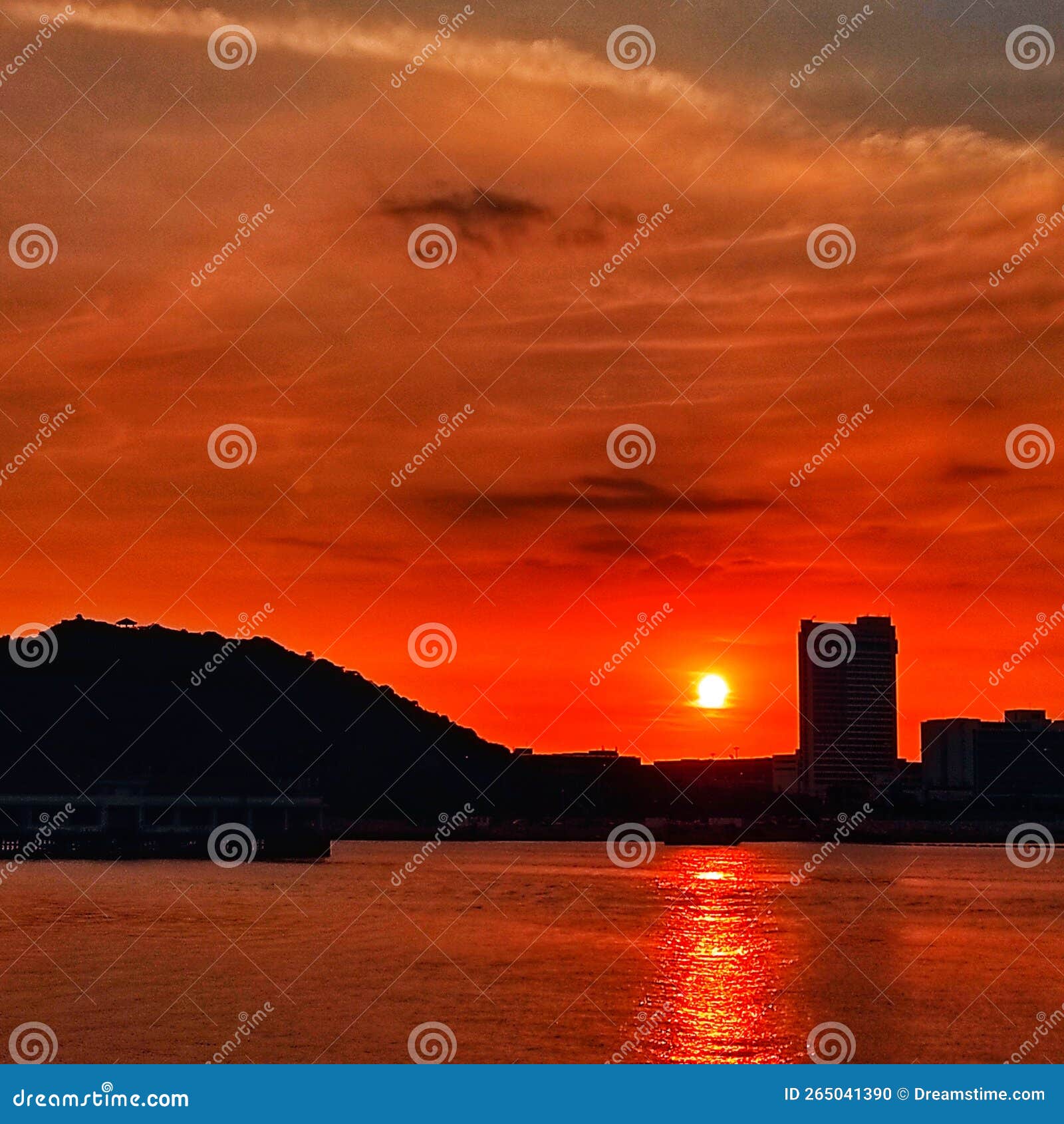 View Of Tung Chung District Of Hong Kong On Lantau Island Royalty-Free ...