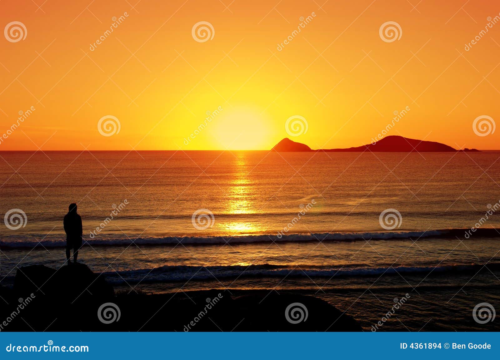 Sunset Viewing stock photo. Image of beauty, landscape - 4361894