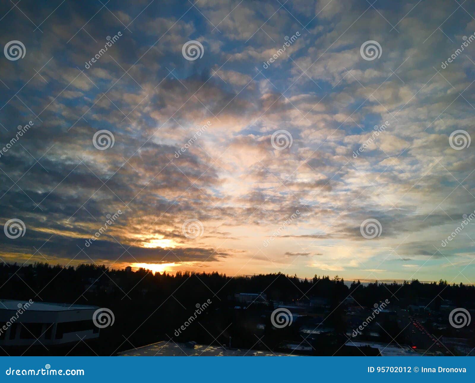 Sunset stock photo. Image of today, beautiful, sunset - 95702012