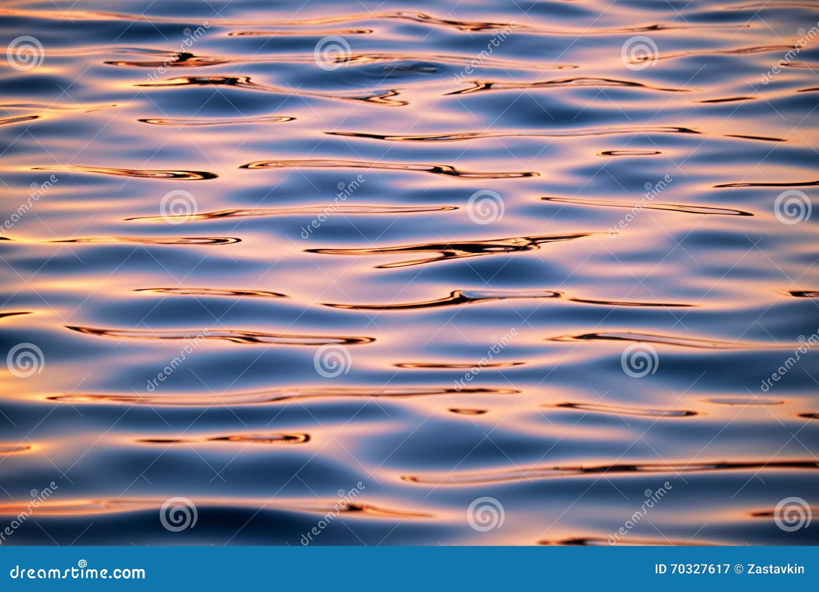 Sunset Water Reflection Background Stock Image - Image of pattern ...