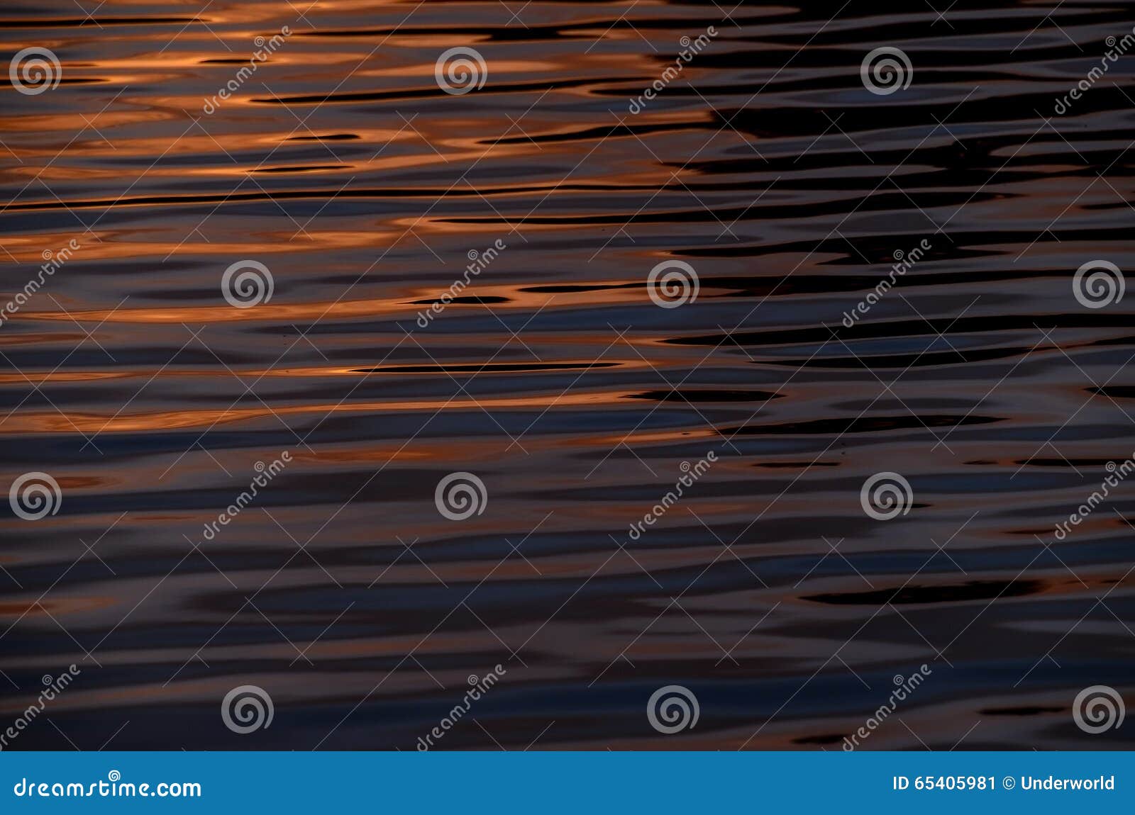 Sunset Water Texture stock image. Image of ripples, noon - 65405981