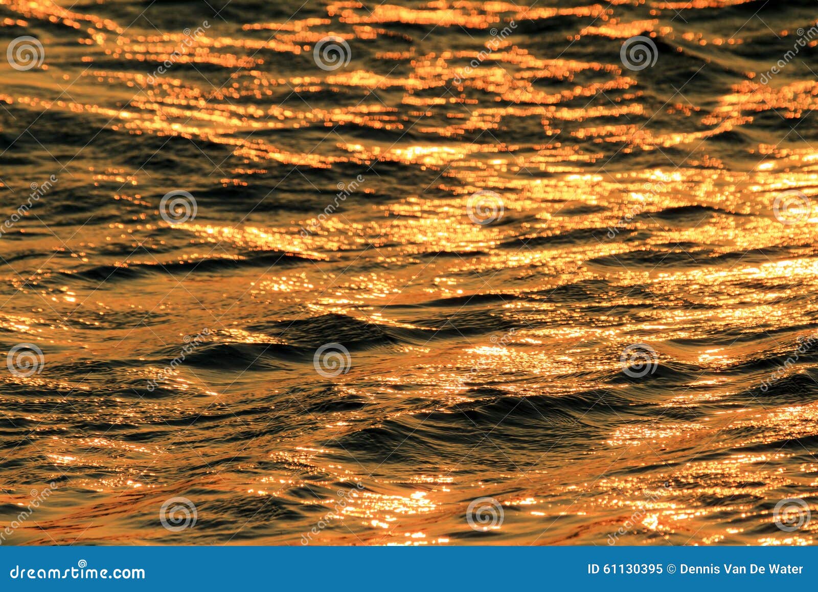 Sunset water stock image. Image of light, pattern, sunrise - 61130395