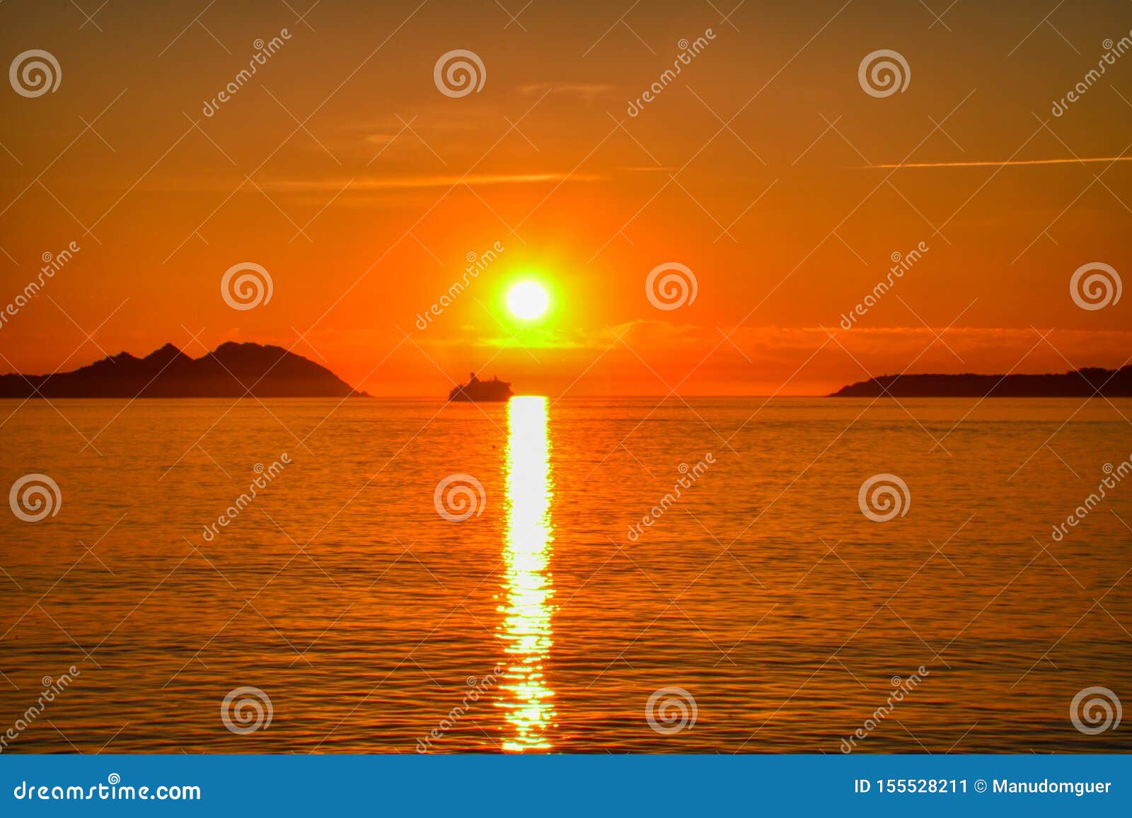 Sunset and Waves. Ripple, Backdrop. Stock Image - Image of colorful ...