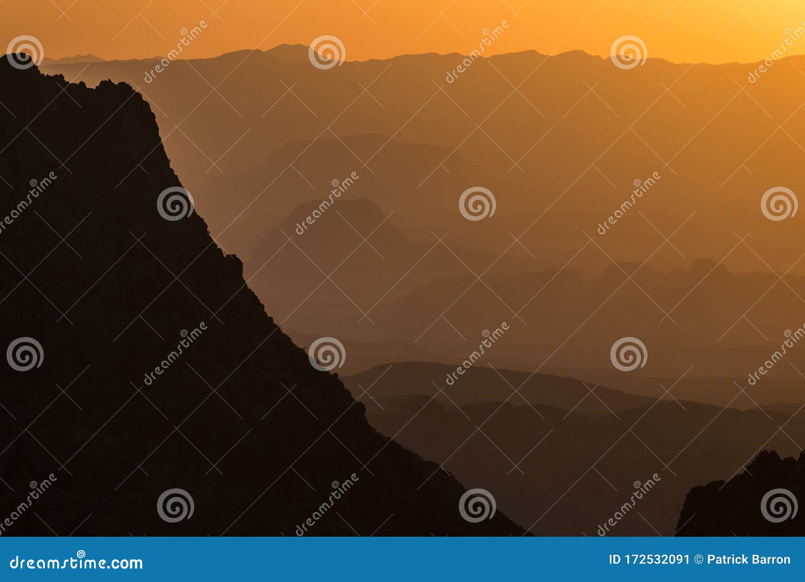Sunset at the Window in Big Bend Stock Image - Image of bend, nature ...