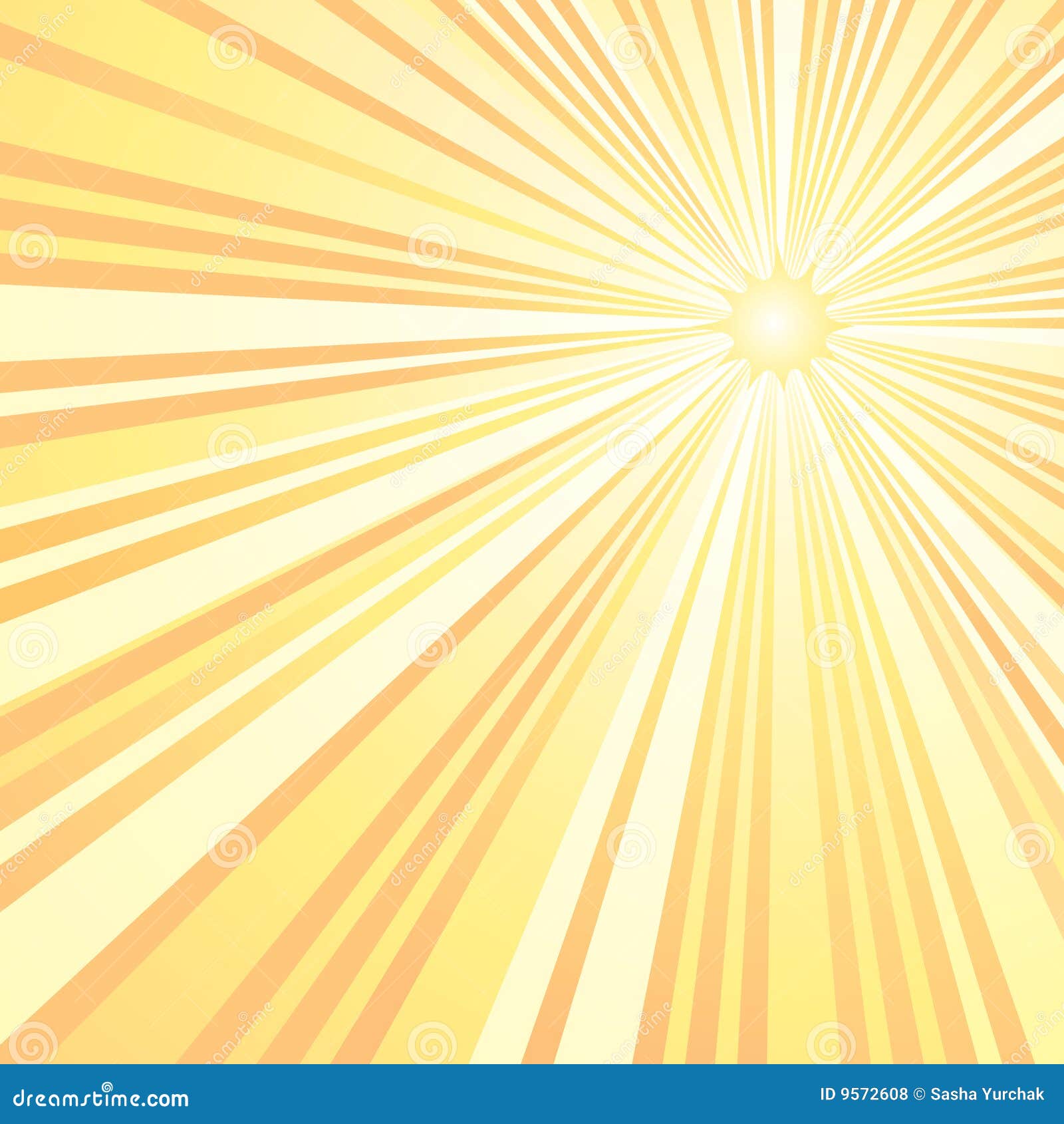 Sunshine stock vector. Illustration of center, positive - 9572608