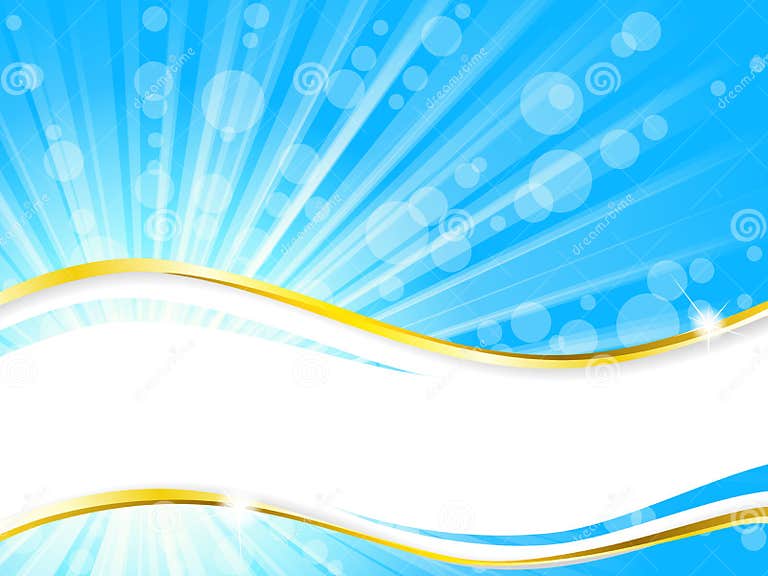 Sunshine Banner with Transparencies, Horizontal Stock Vector ...