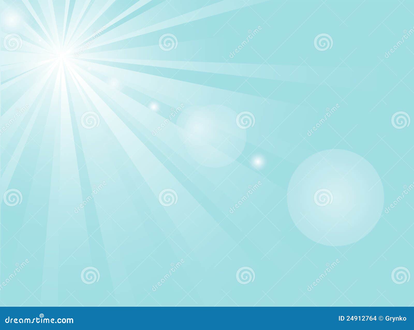 Sunshine blue stock vector. Illustration of season, rays - 24912764