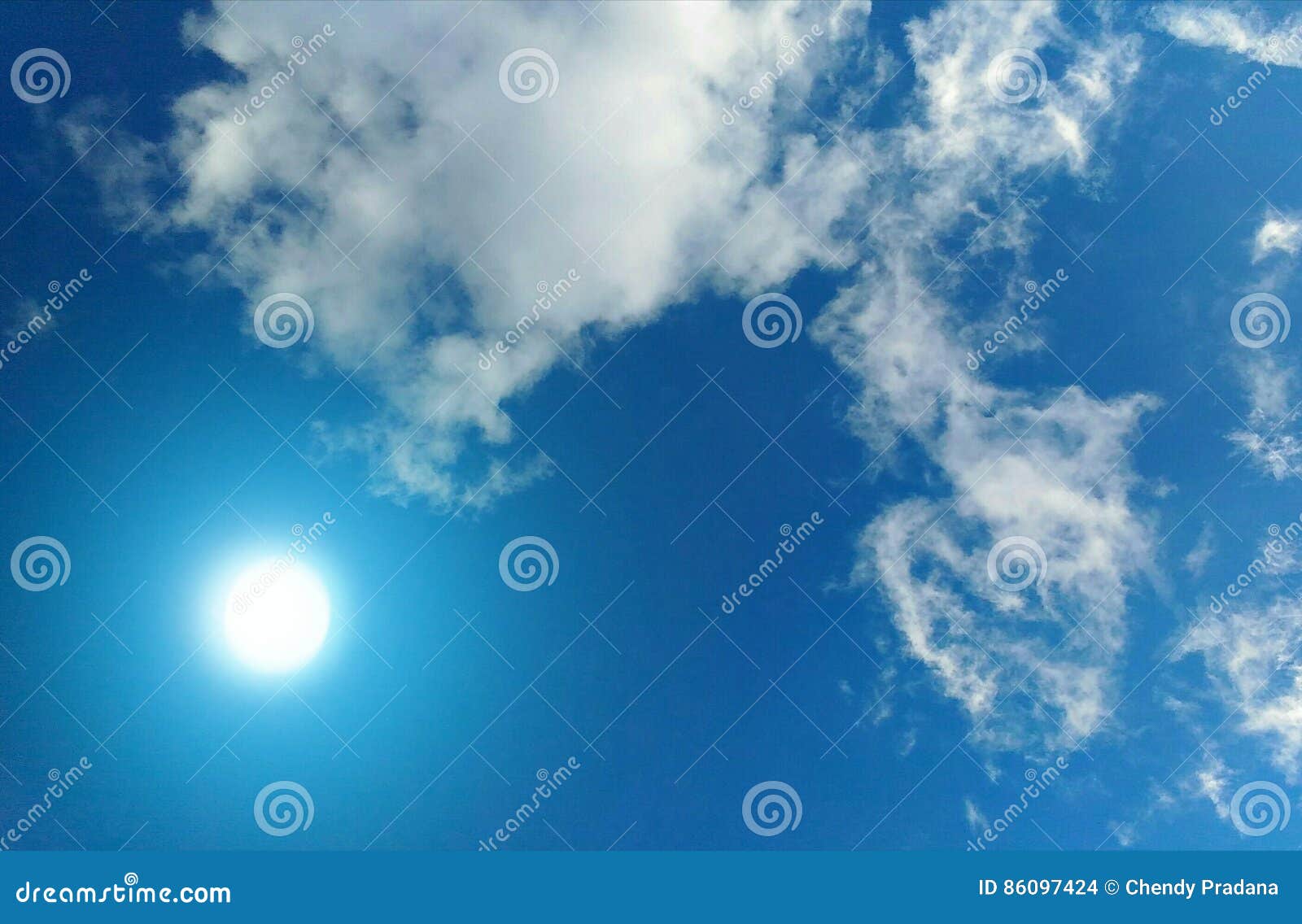 Sunshine stock illustration. Illustration of blue, sunshine - 86097424