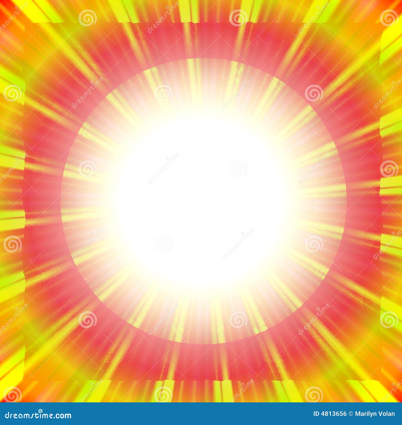 Sunshine Burst stock illustration. Illustration of burn - 4813656