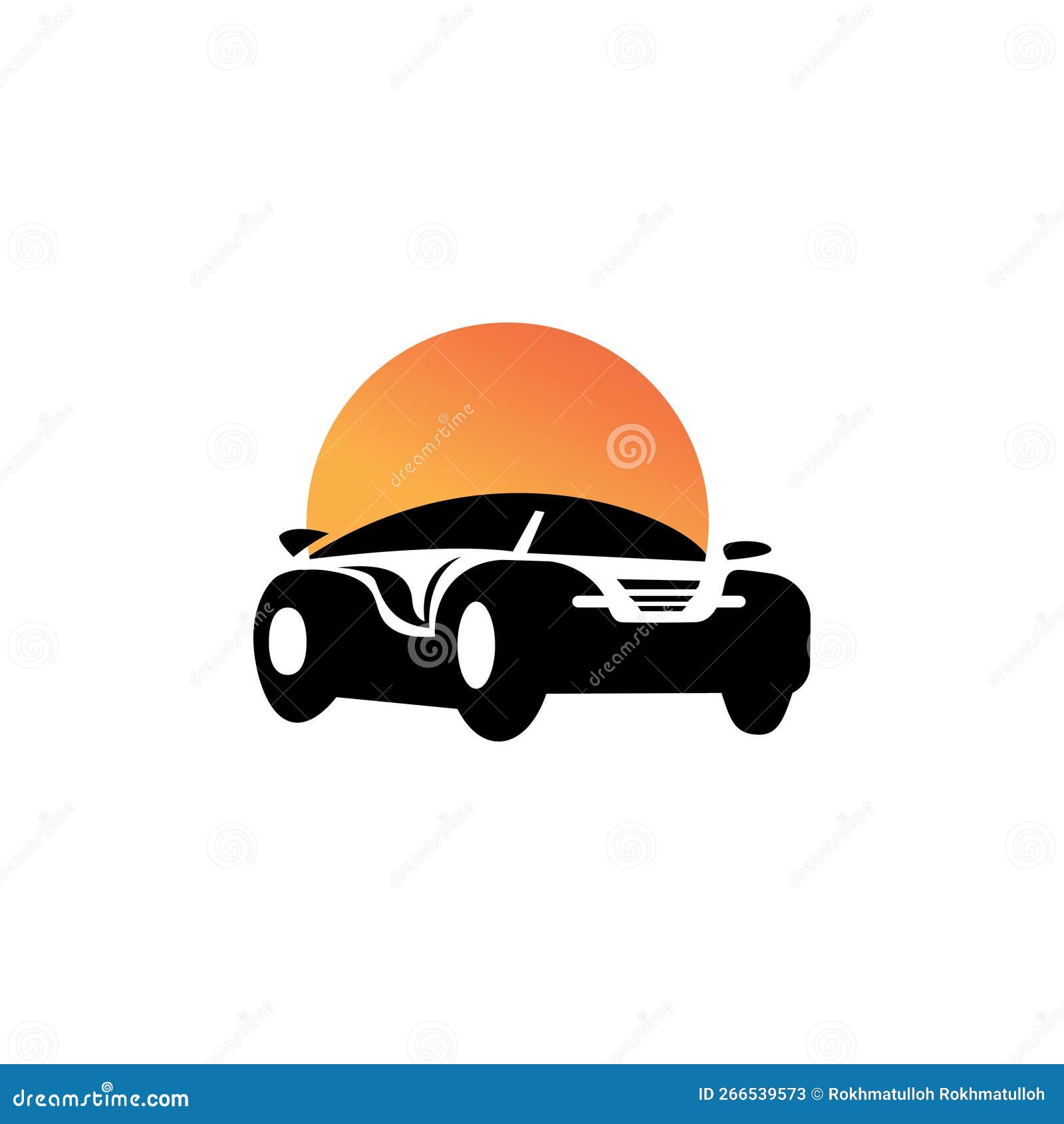 Sunshine Car Logo Design Vector Illustration Stock Vector ...