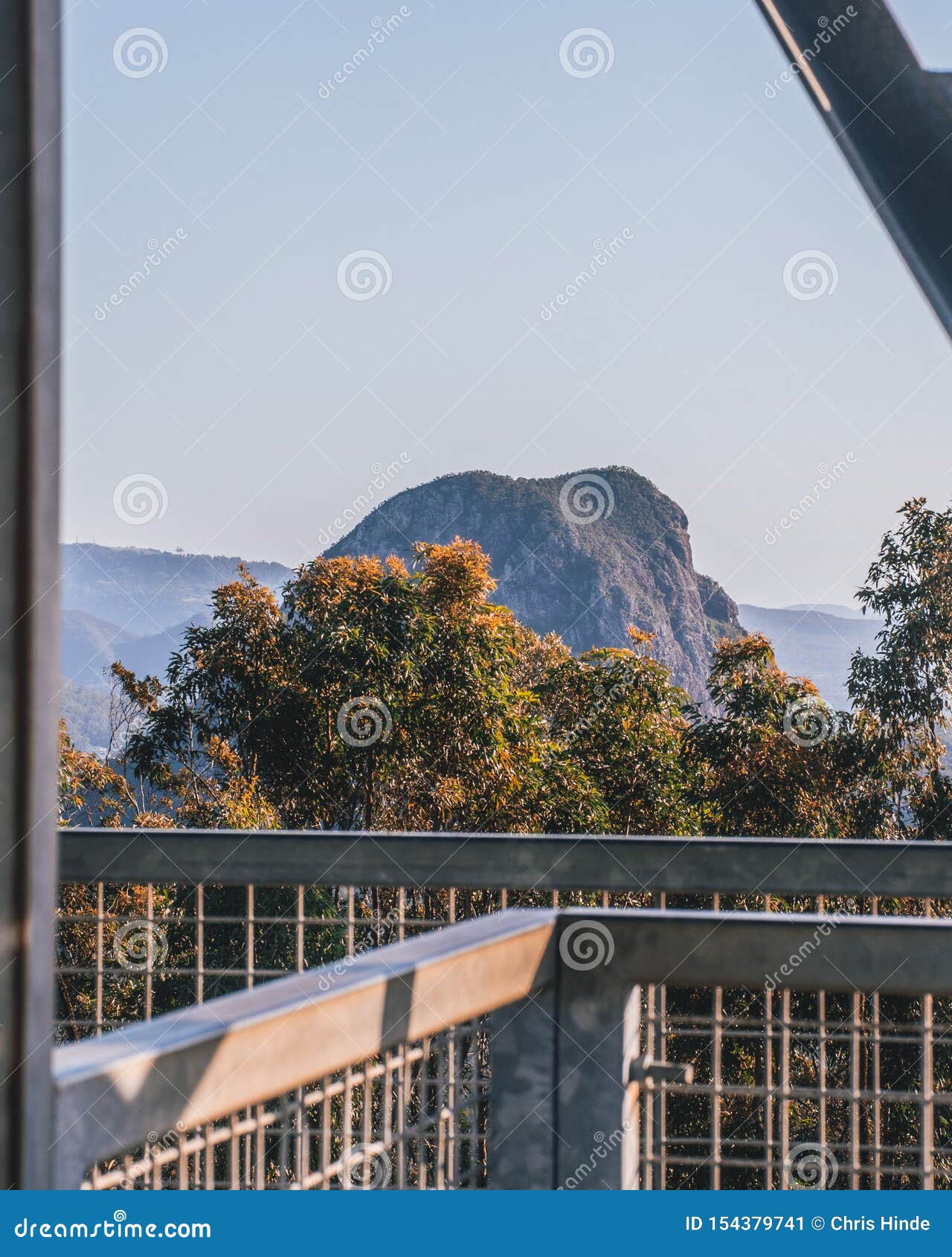 Sunshine Coast Hinterland View Stock Image - Image of atlantic ...