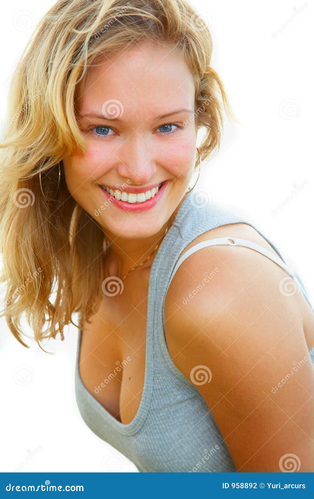 Sunshine girl stock photo. Image of lifestyle, model, beauty - 958892