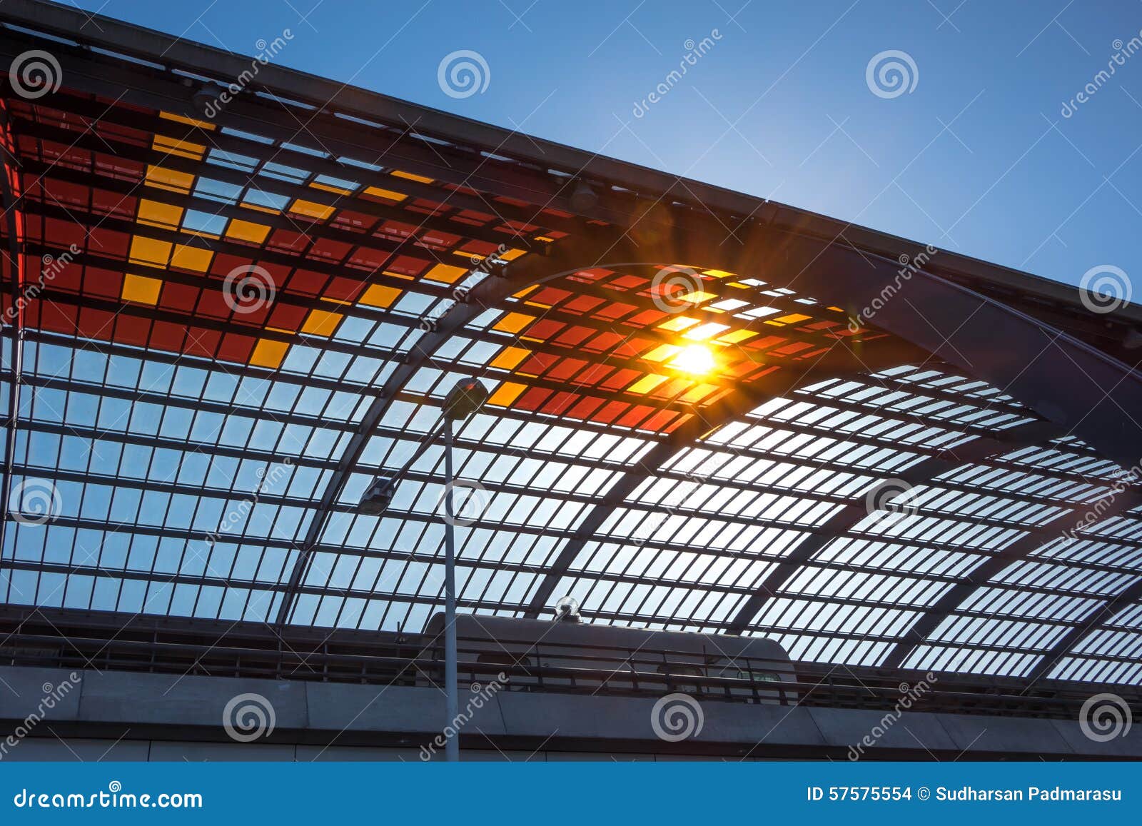 Sunshine through the Rooftop Stock Photo - Image of modern, sunshine ...