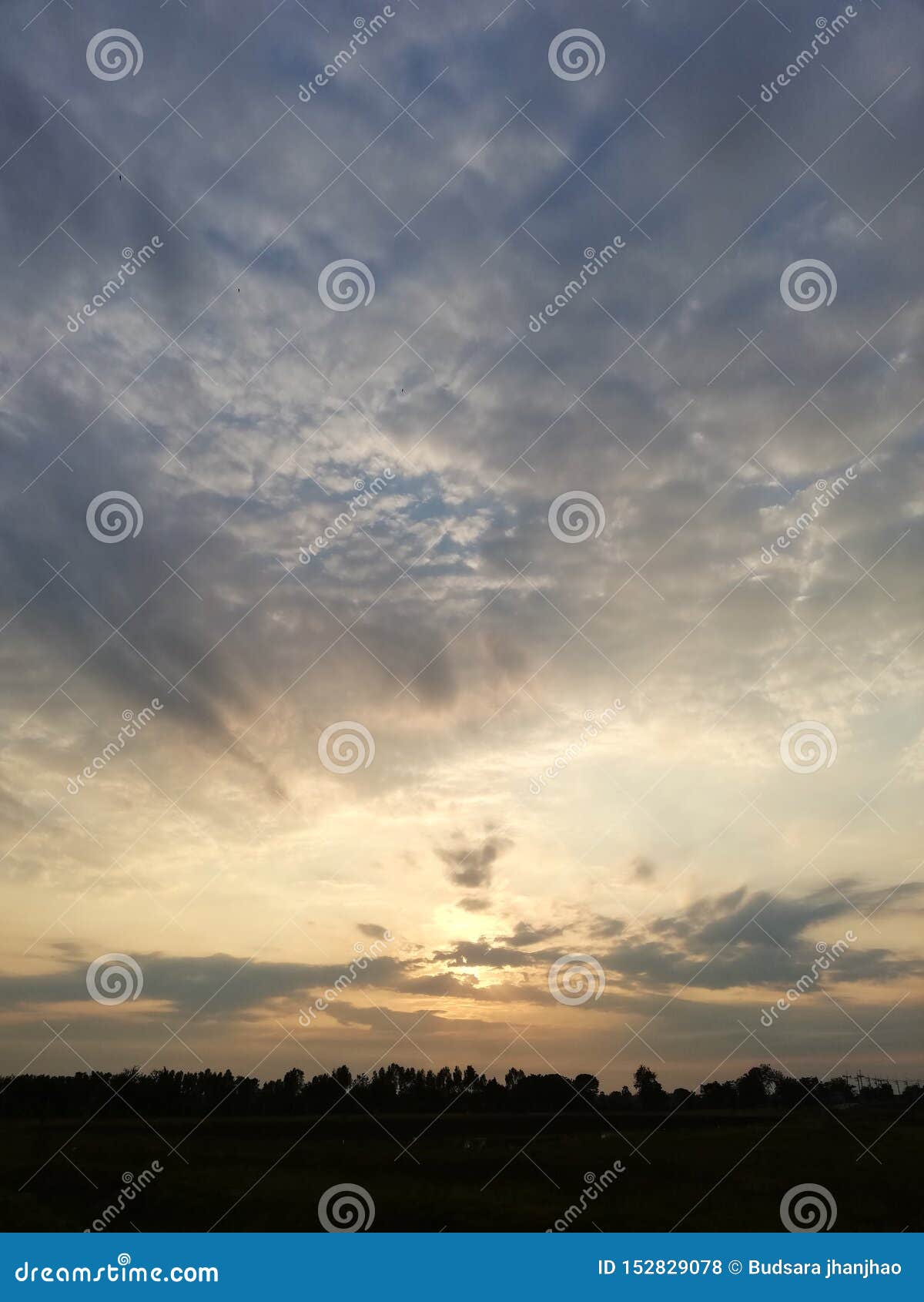 Sunshine Sky Sunset Fullview Stock Photo - Image of sunshine, fullview ...