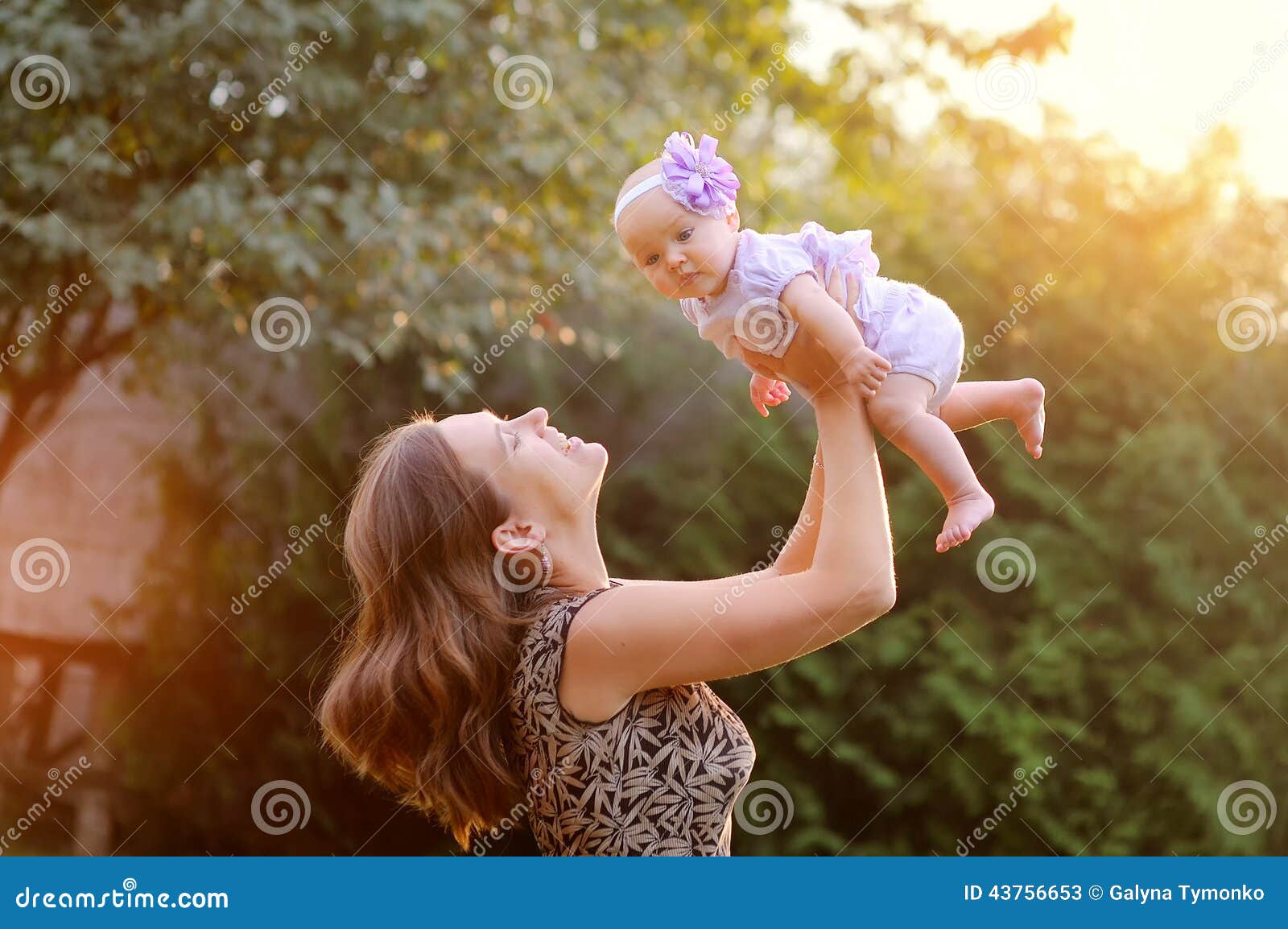 Sunshine Spring Summer Day Playing Child Stock Image - Image of ...