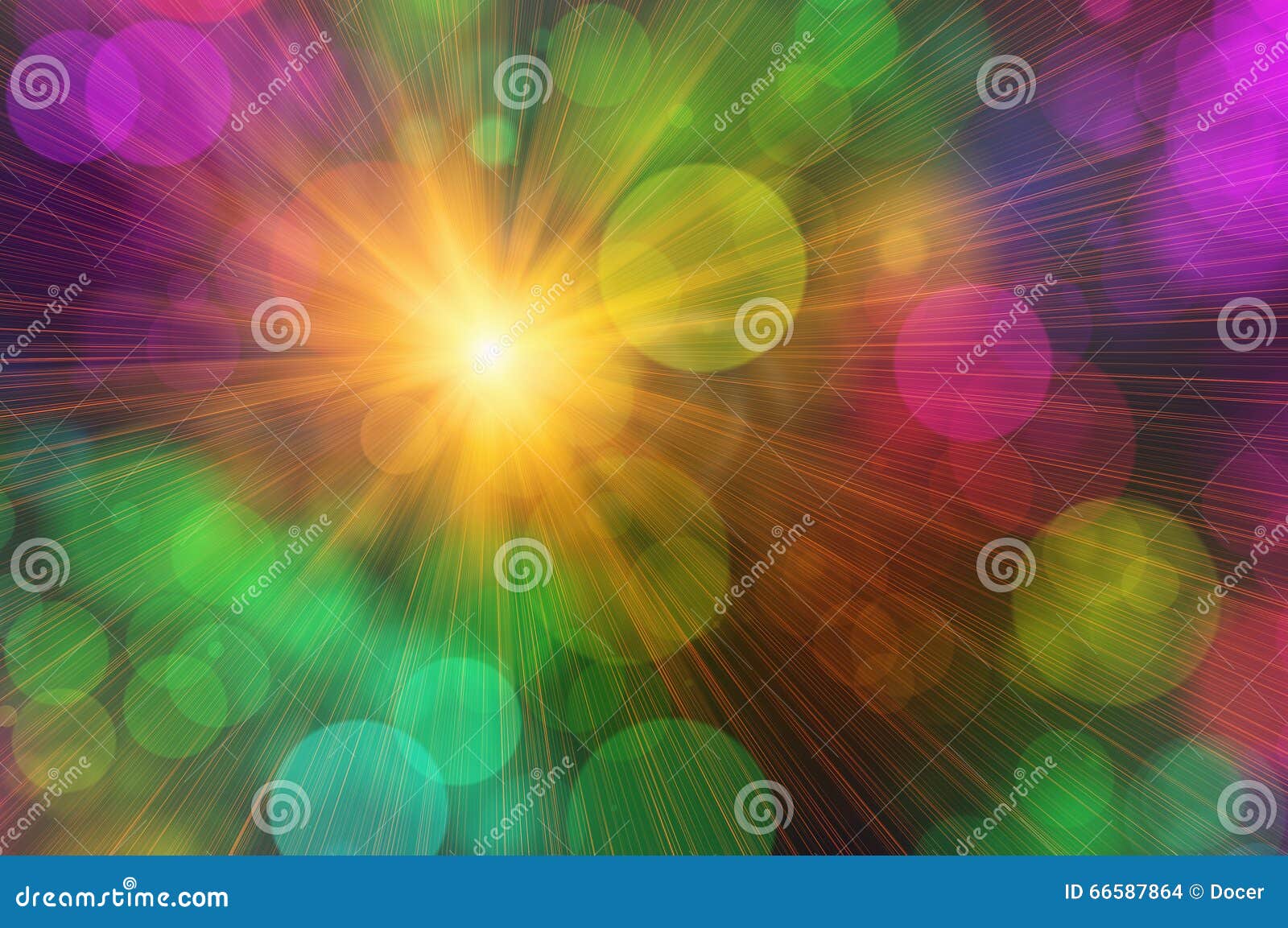 Sunshine Sun with Bubbles Backgrounds Stock Illustration - Illustration ...