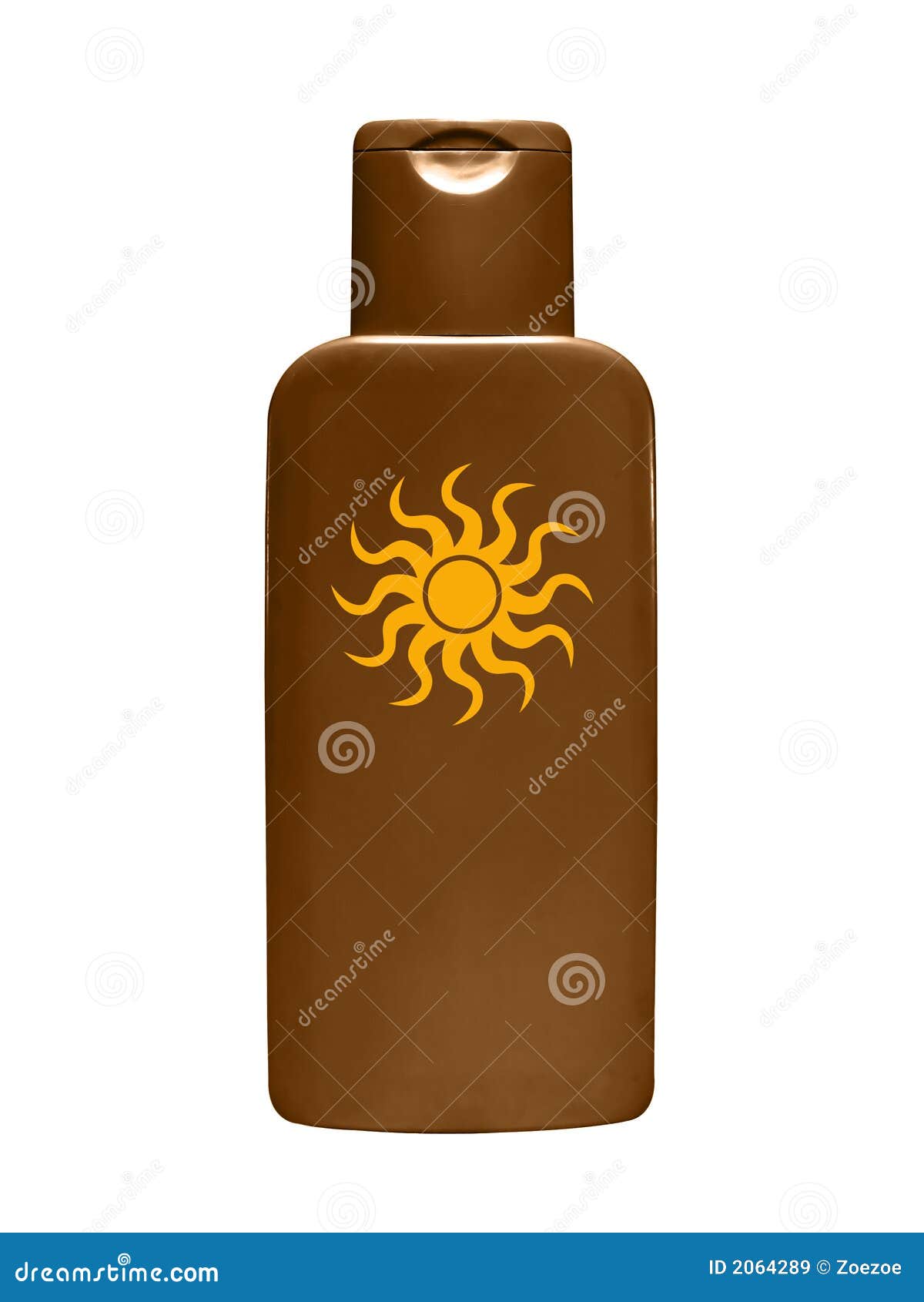 Suntan cream stock image. Image of container, blank, block - 2064289