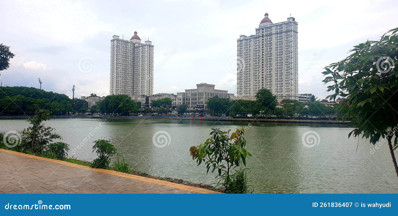 Sunter Lake stock image. Image of jakarta, rivers, view - 261836407