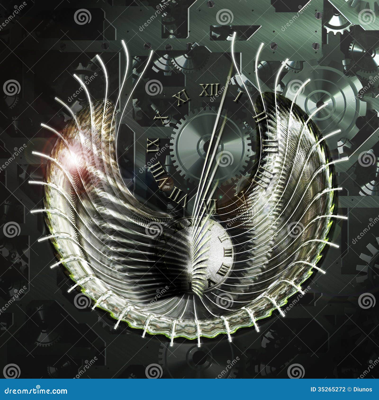 Suntime stock illustration. Illustration of creation - 35265272