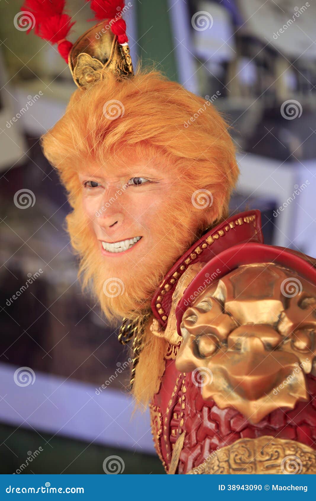 Sunwukong do rei do macaco imagem editorial. Imagem de comemore - 38943090