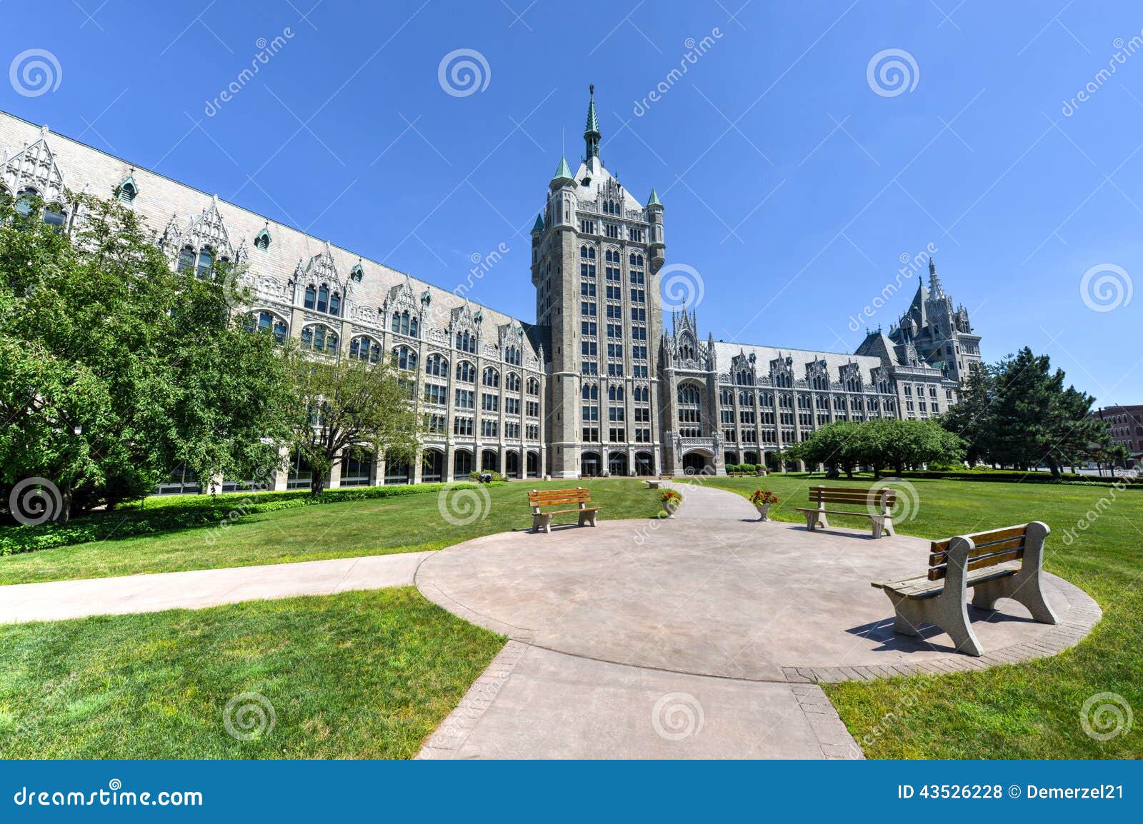 SUNY System Administration Building Royalty-Free Stock Photography ...
