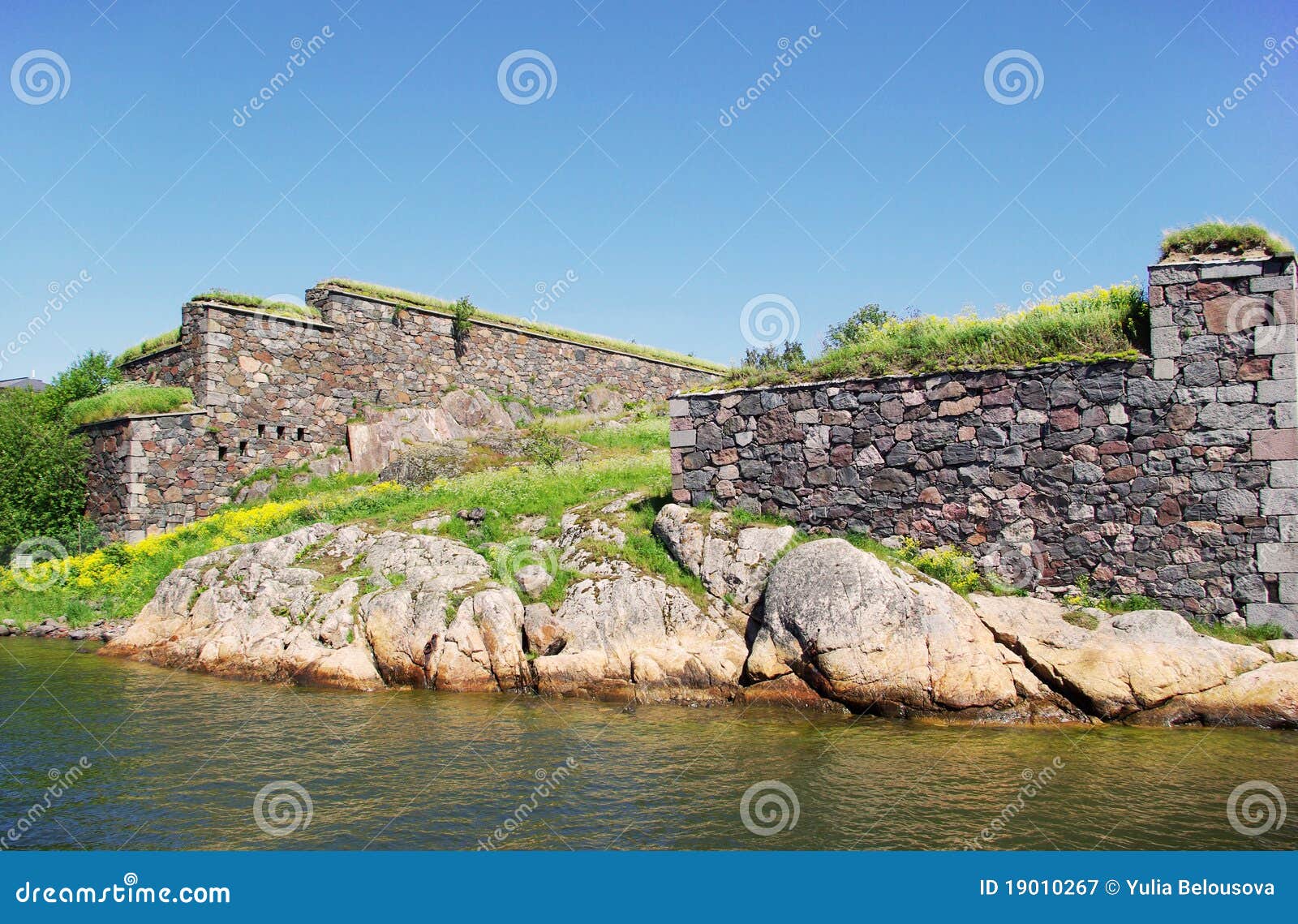 Suomenlinna - Fortezza Del Mare Della Svezia Immagine Stock - Immagine ...