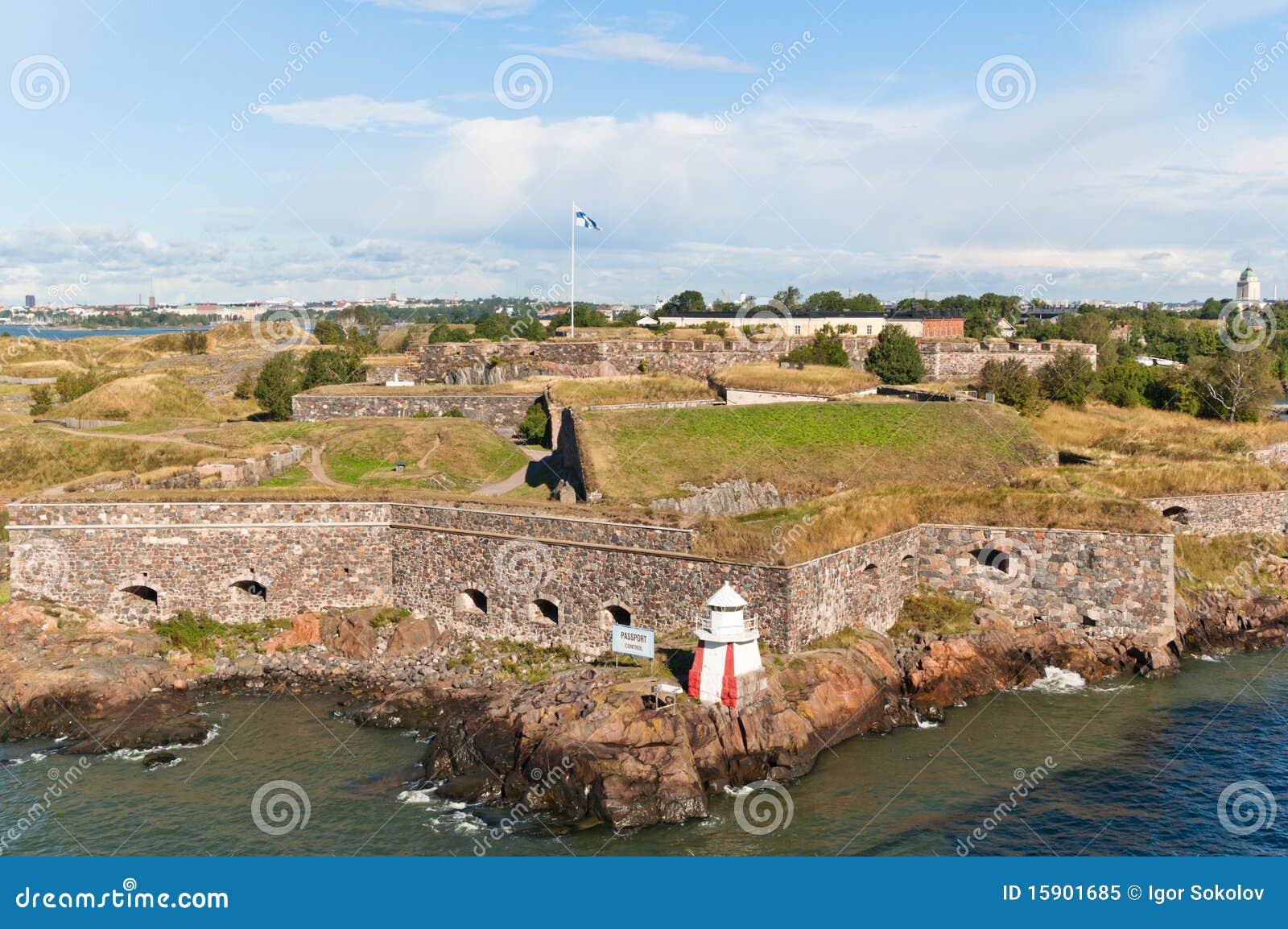 Suomenlinna Fortress, Finland Stock Image - Image of country, domain ...