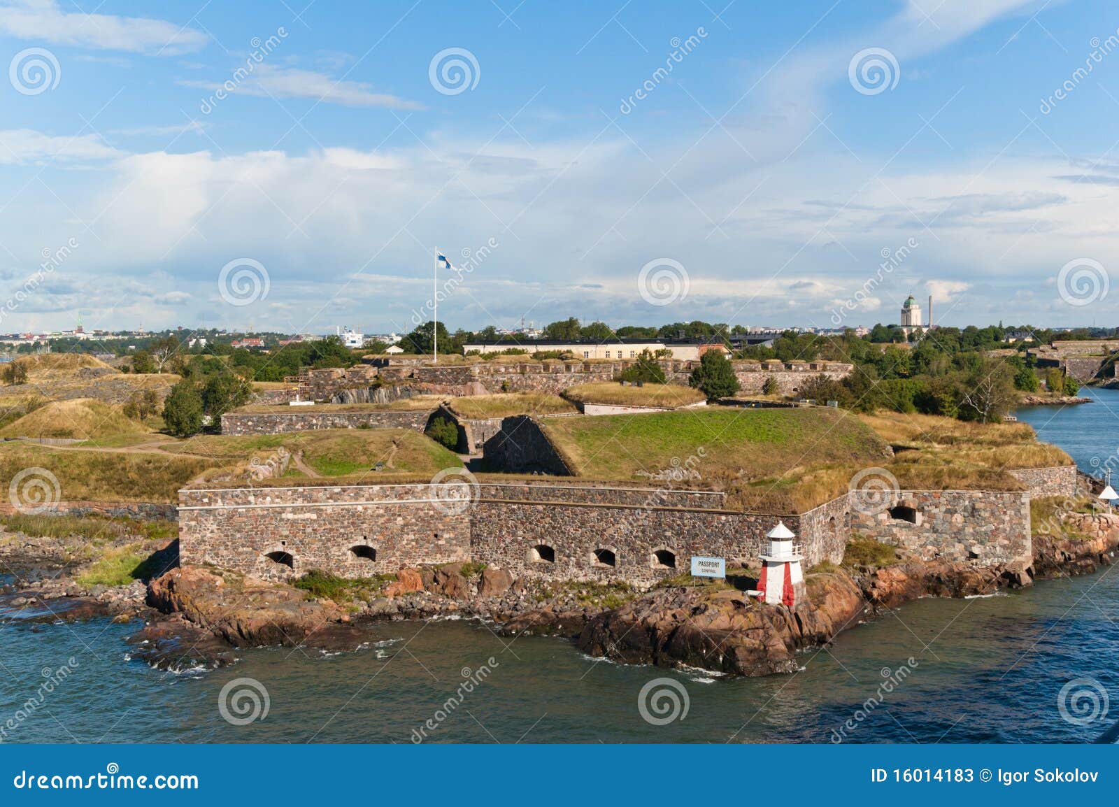 Suomenlinna Fortress in Helsinki Stock Image - Image of country ...