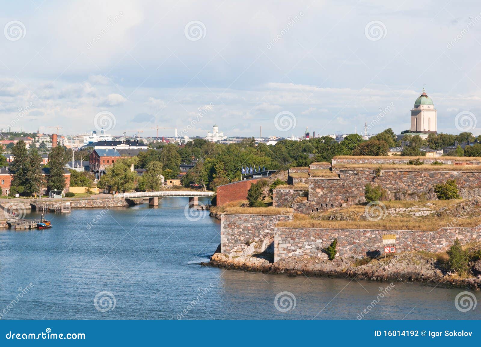 Suomenlinna Fortress in Helsinki Stock Photo - Image of country ...